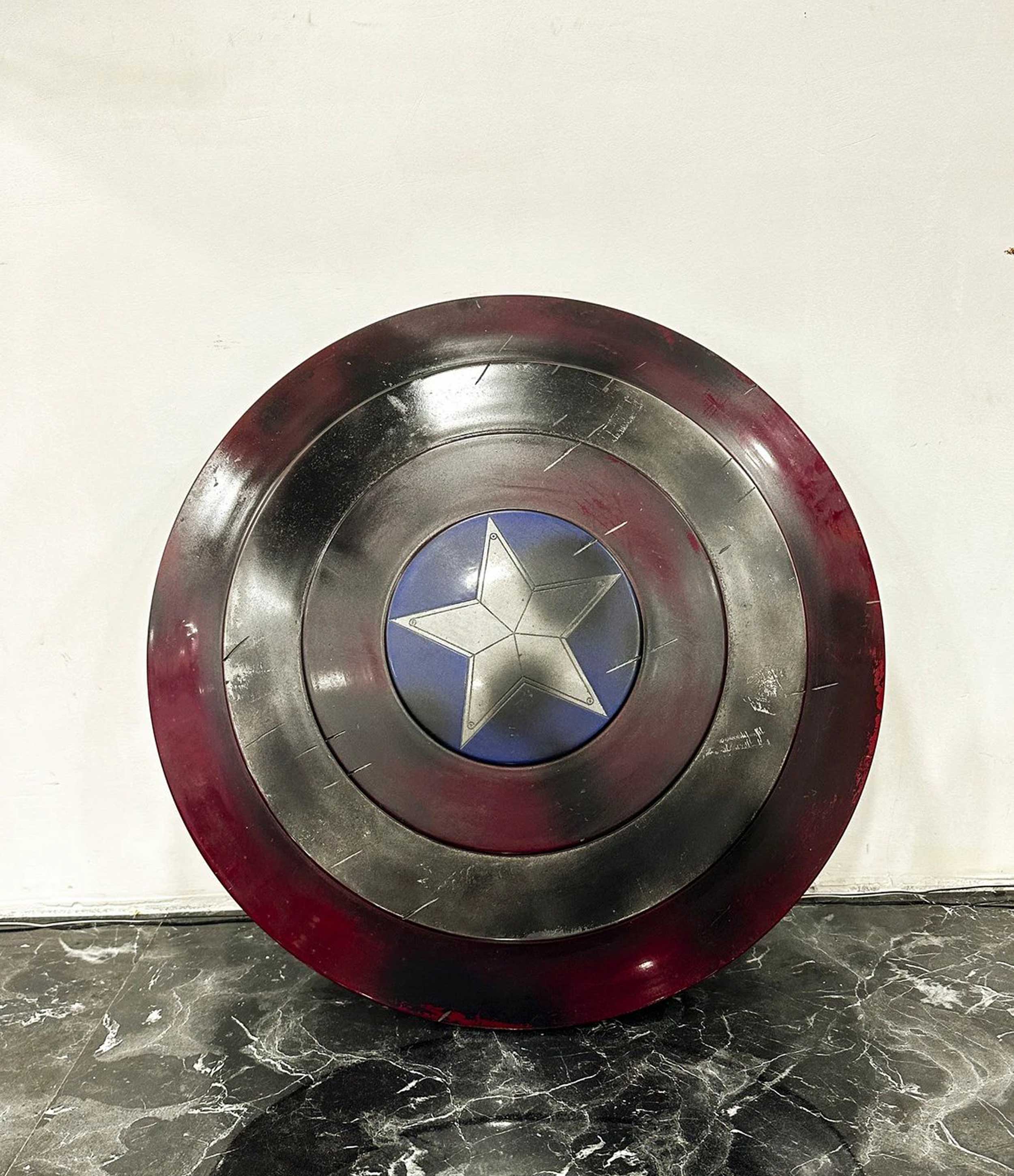 Captain America Damage Shield Steve rogers 22 inch shield | Inspire Uplift