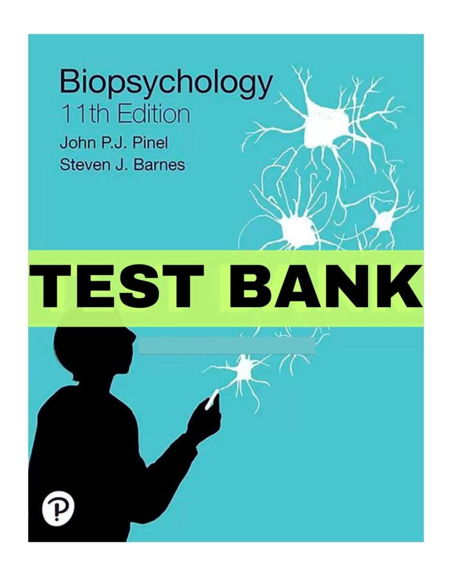 Test Bank For Biopsychology 11th Edition Pinel | Inspire Uplift