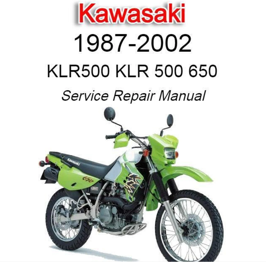 Kawasaki KLR500 KLR 500 650 1987-2002 Service Repair Manual | Inspire Uplift