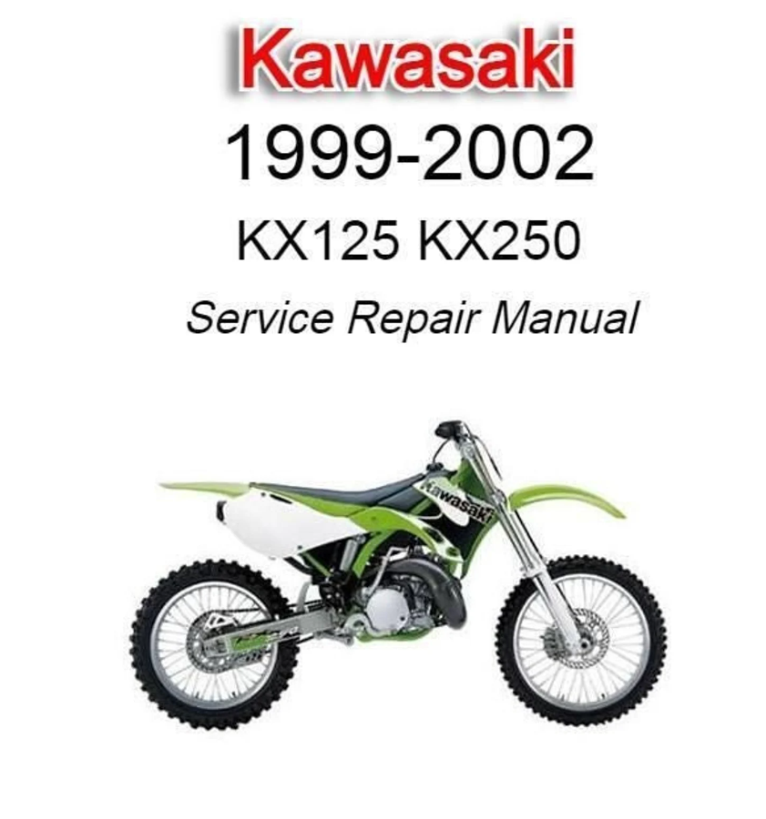 Kawasaki KX125 KX250 1999-2002 Service Repair Manual | Inspire Uplift
