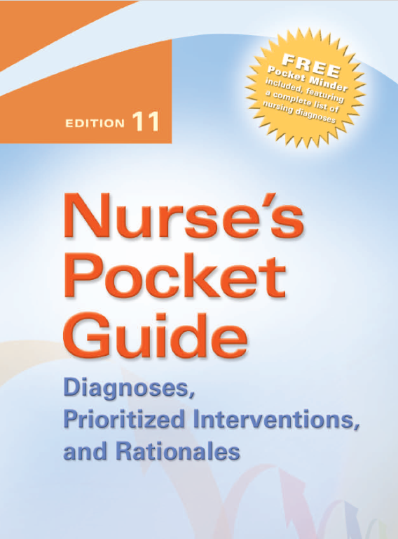 Nurse's Pocket Guide; Diagnoses, Prioritized Interventions, | Inspire ...