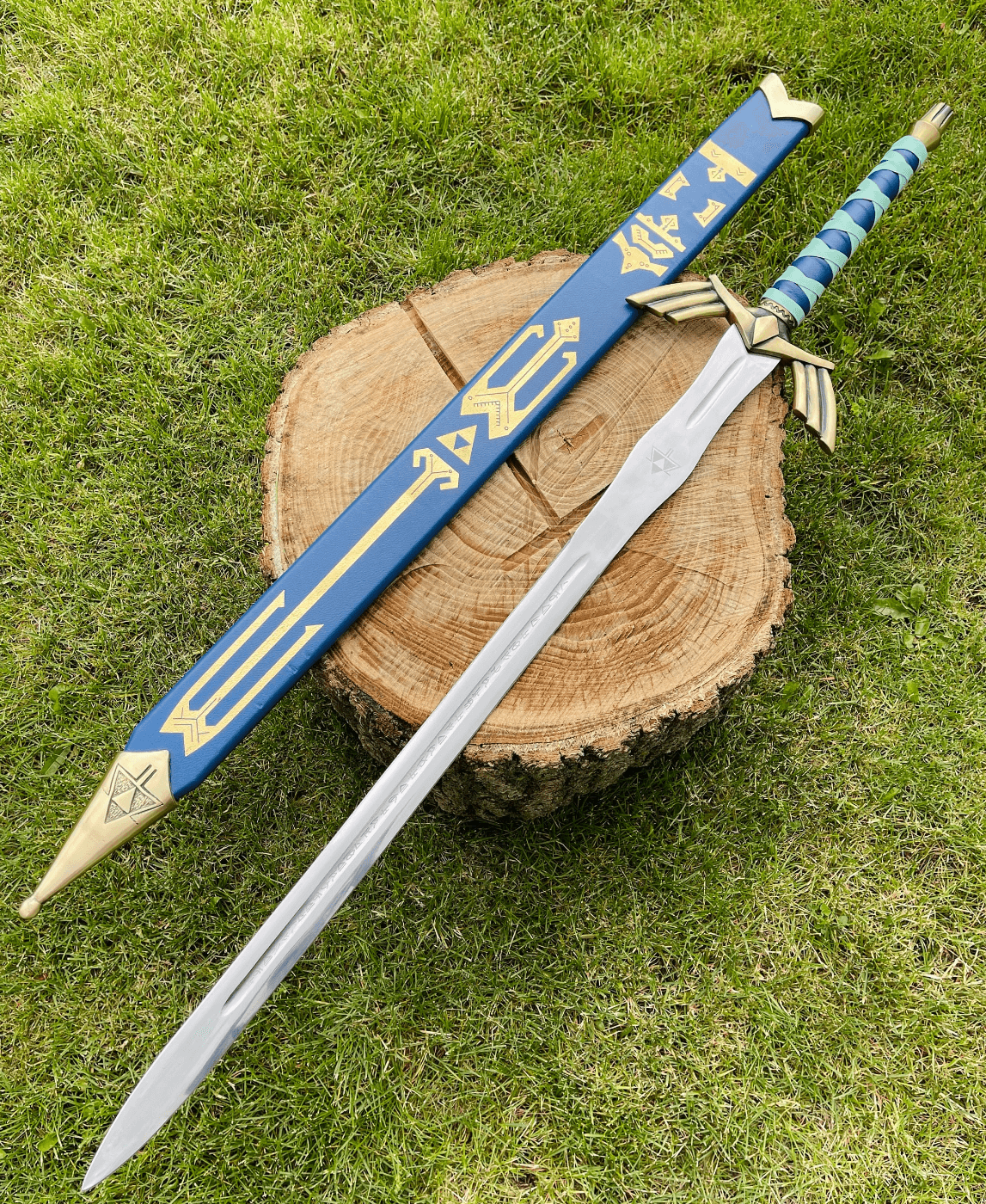 Custom Handmade D2 Steel Legend of Zelda Full Tang Sword. | Inspire Uplift
