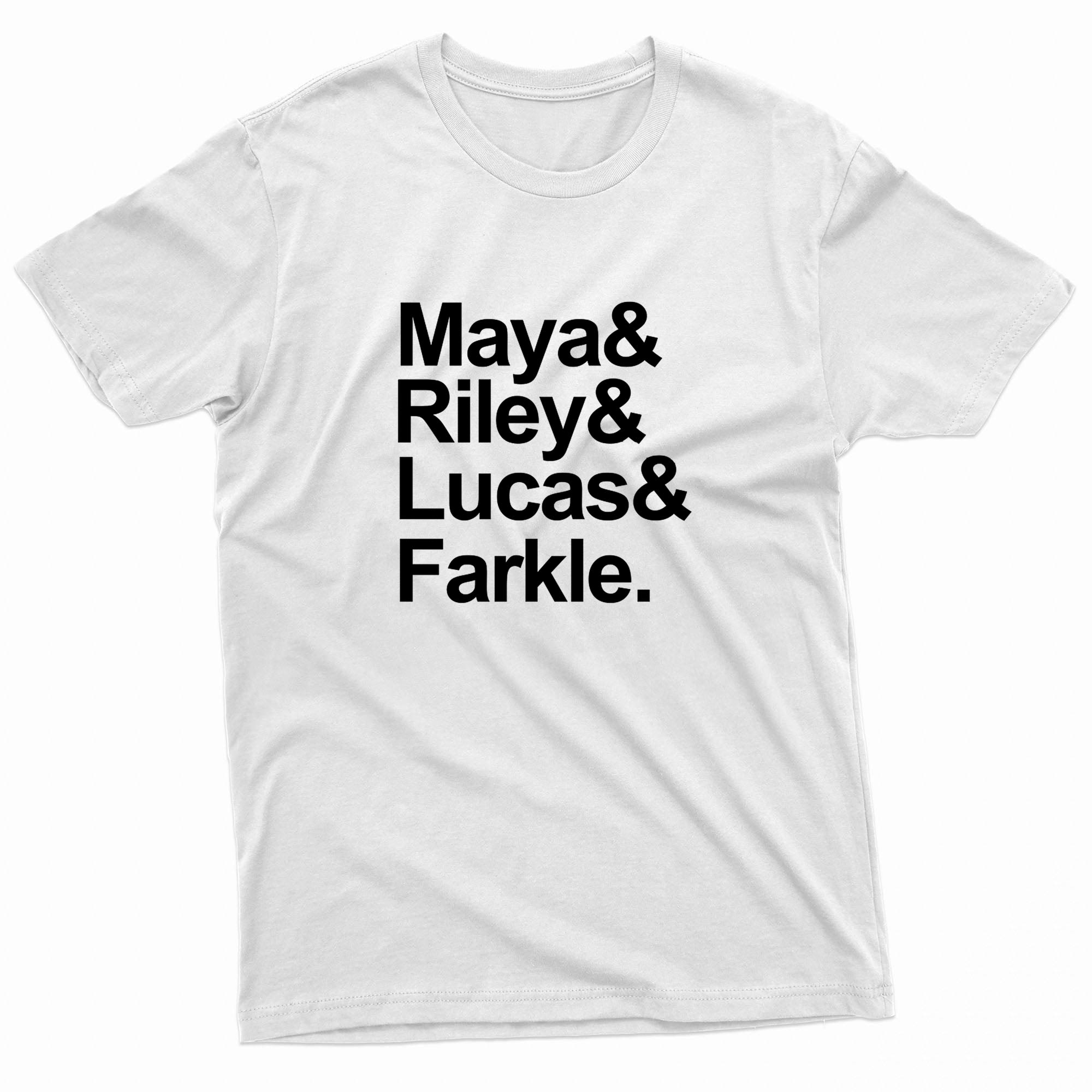 Maya Rilesy Lucas Farkle Girl Meets World Characters Name T- | Inspire ...