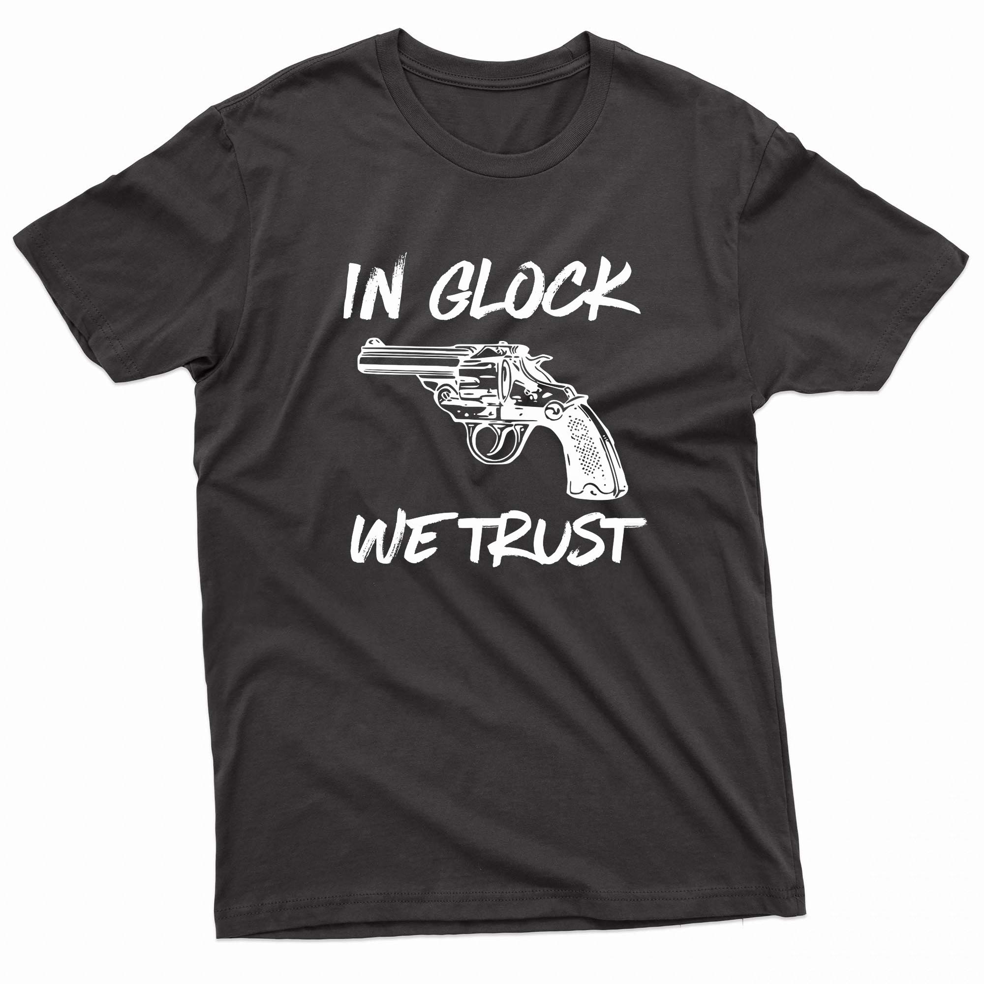 In Glock We Trust Vintage Revolver T-Shirt | Inspire Uplift