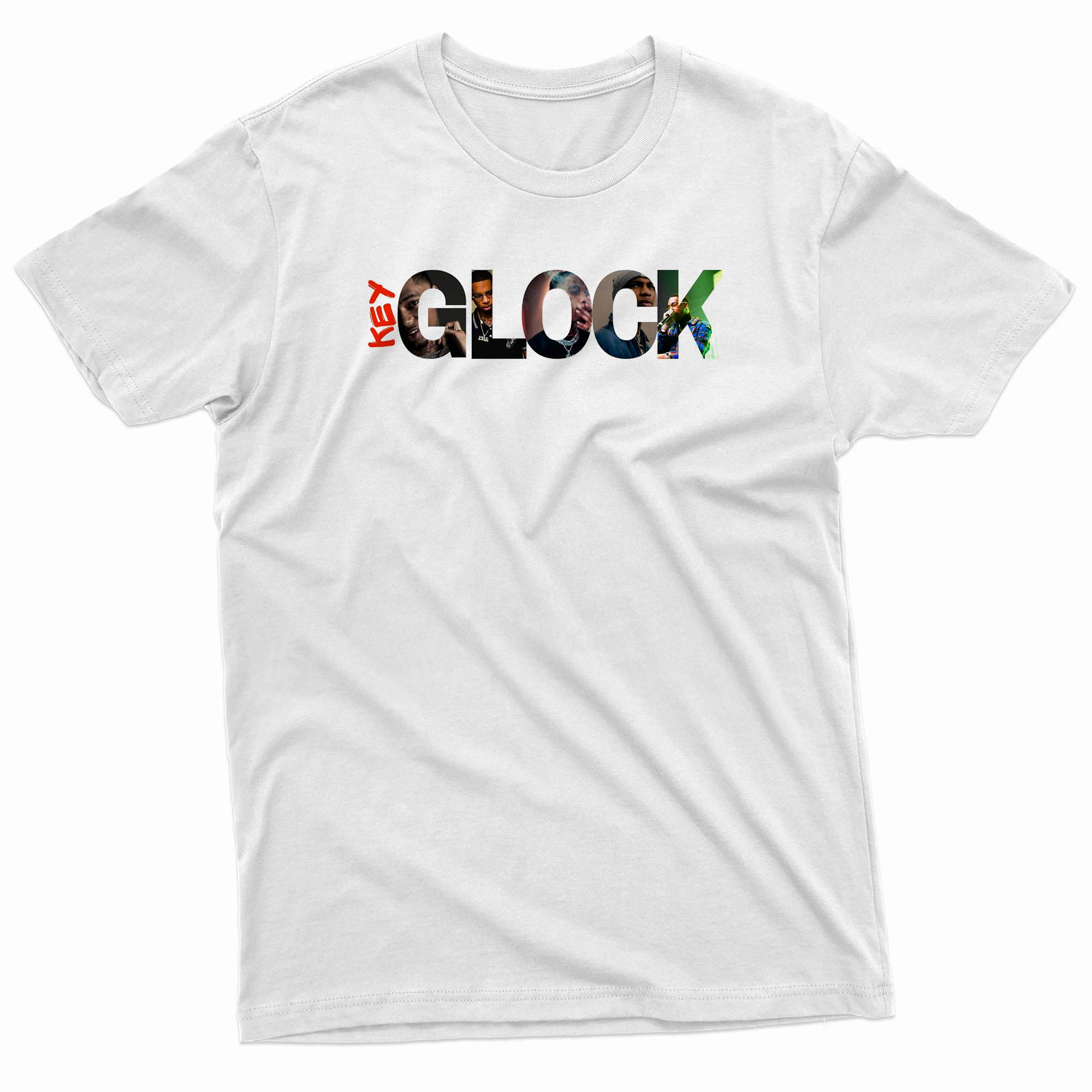 Key Glock Pic Collage T-Shirt | Inspire Uplift