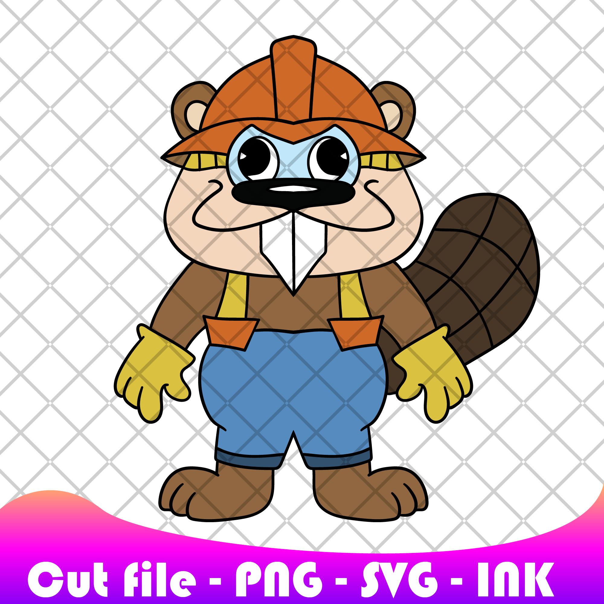 Barney Beaverton in Clucky's Logic Png, Clucky SVG, Clucky C | Inspire ...