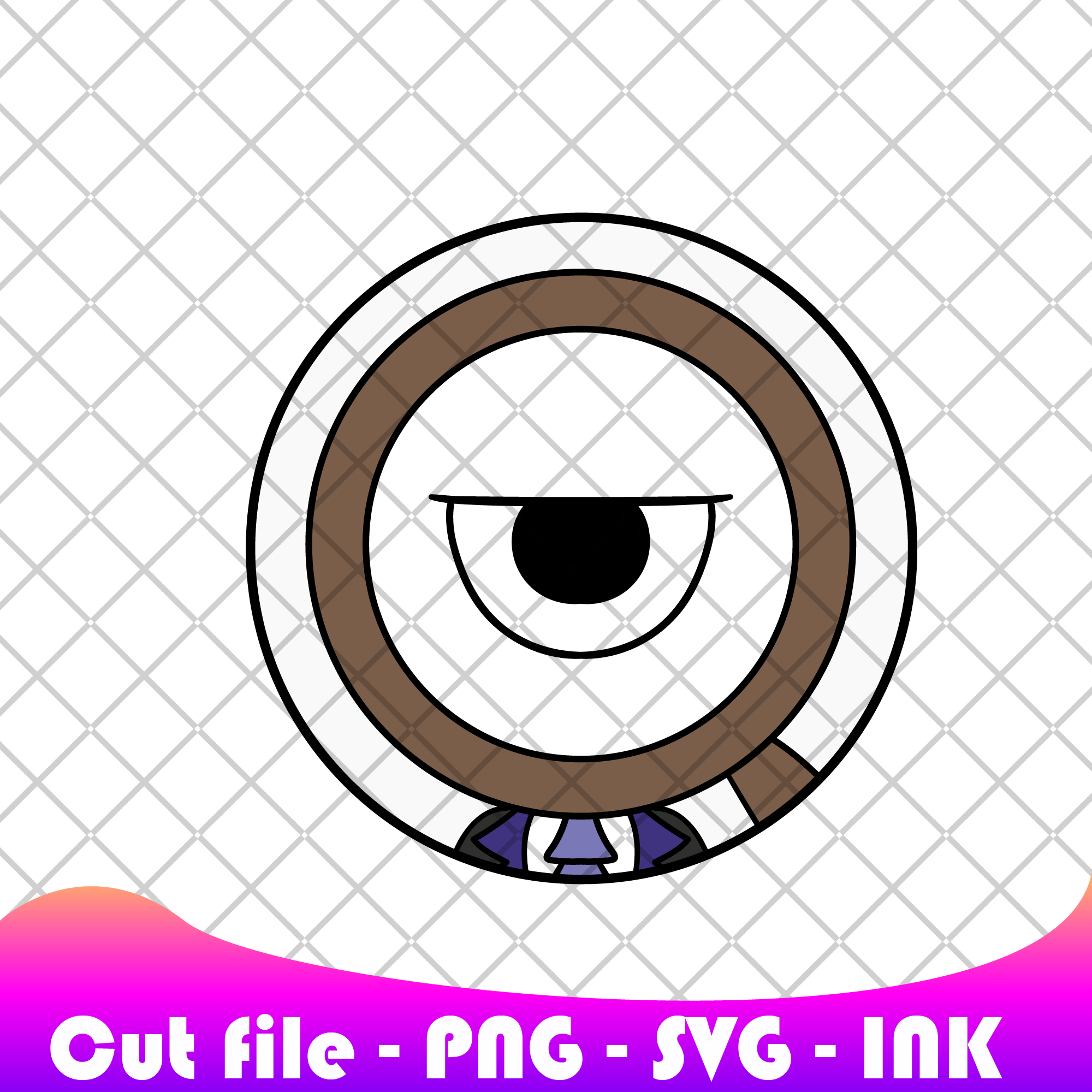 Dandy world SVG, Rodger Sticker SVG, PNG, Ink, Coloring page | Inspire ...
