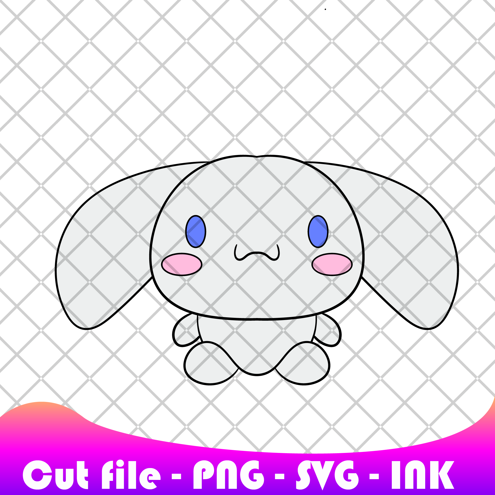 Cinnamoroll, SVG, PNG, Ink, coloring pages Printable,Cinnamo | Inspire ...