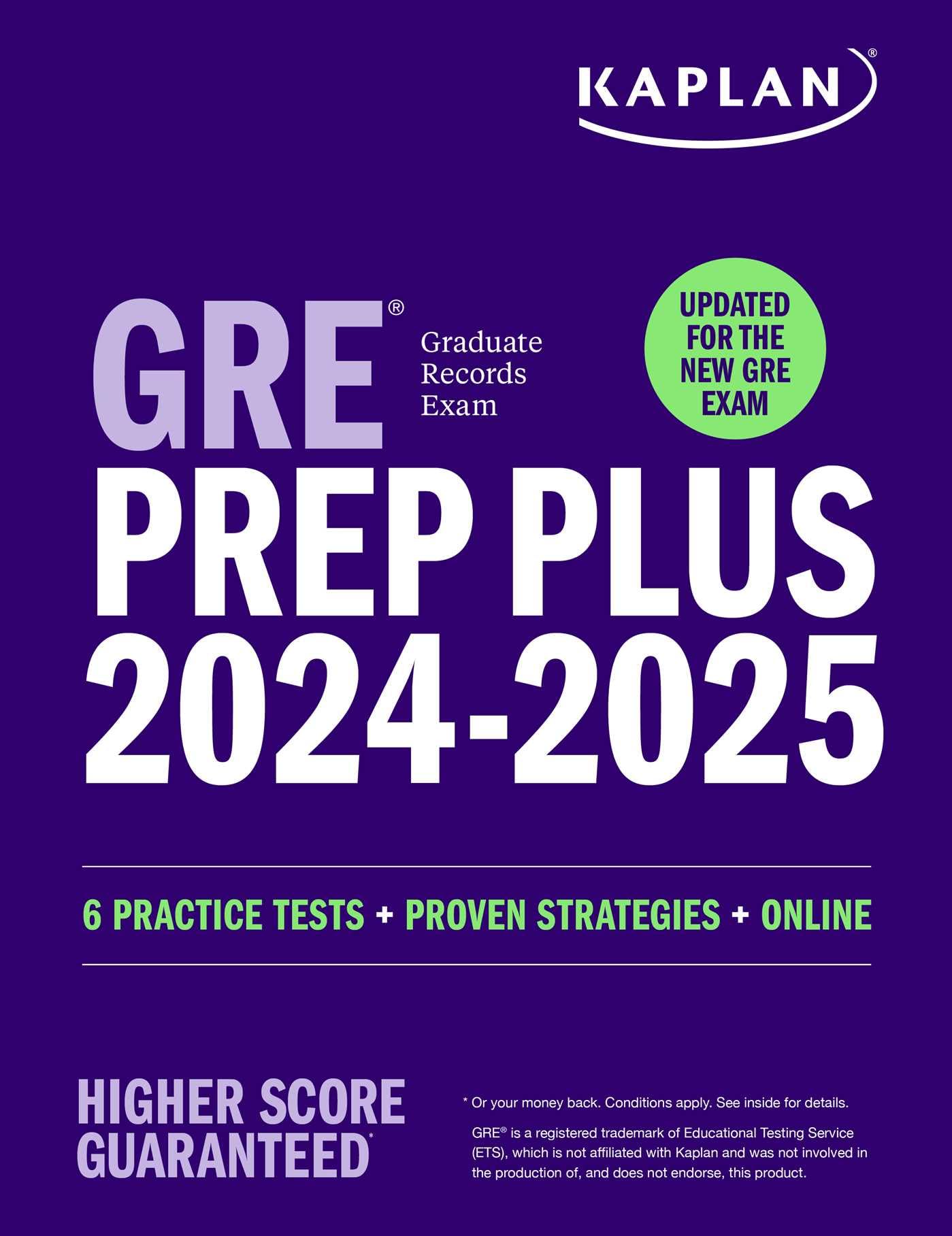 Test Bank GRE Prep Plus 2024-2025 – Updated for the New GRE | Inspire ...