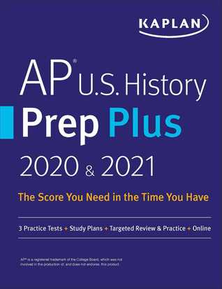Test Bank AP U.S. History Prep Plus 2020 2021 3 Practice Tes | Inspire ...