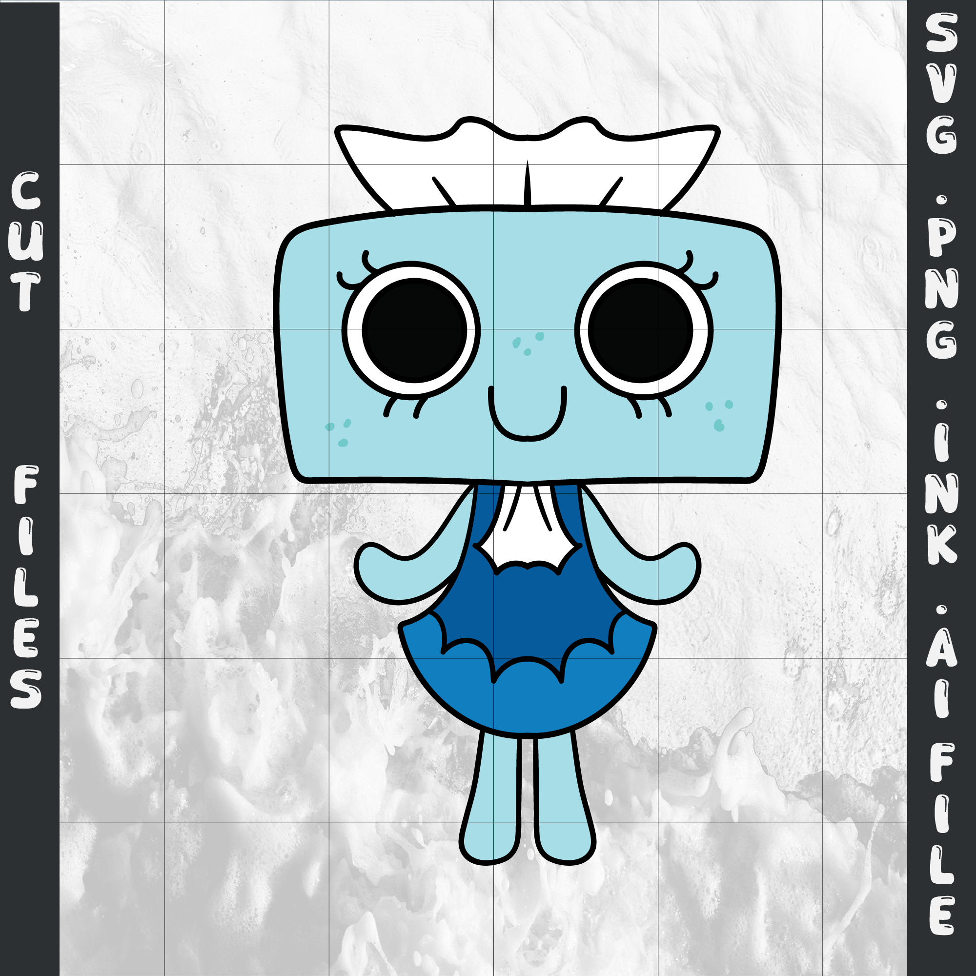 Dandy World Tisha SVG, PNG, Ink ,Coloring pages Printable, D | Inspire ...