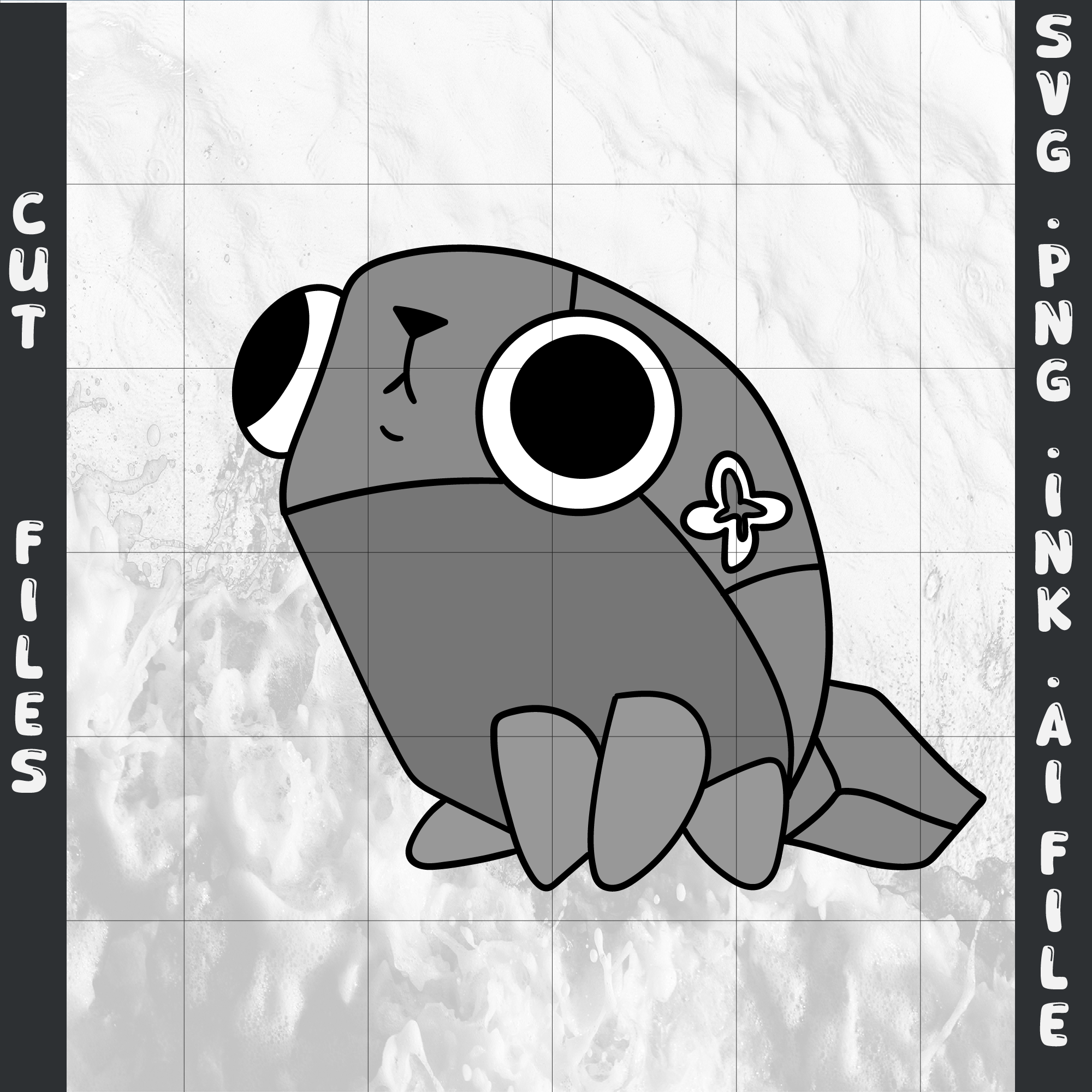 Dandy World Pebble Sticker SVG, PNG, Ink ,Coloring pages Pri | Inspire ...