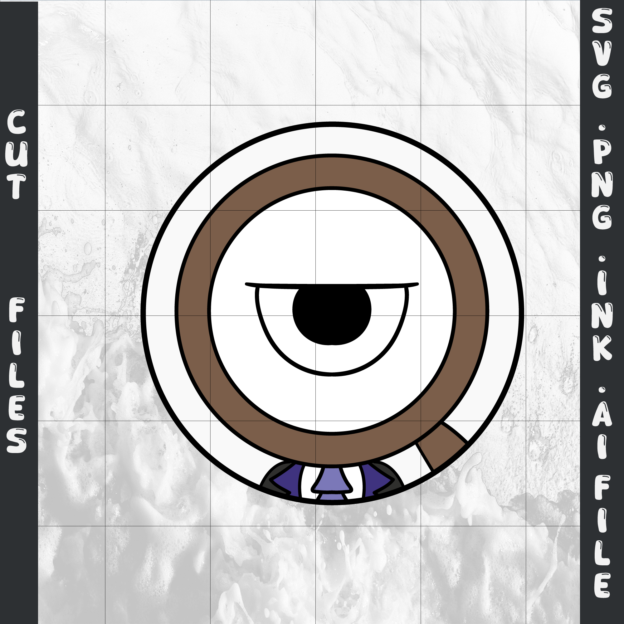 Dandy World Rodger Sticker,SVG, PNG, Ink ,Coloring pages Pri | Inspire ...