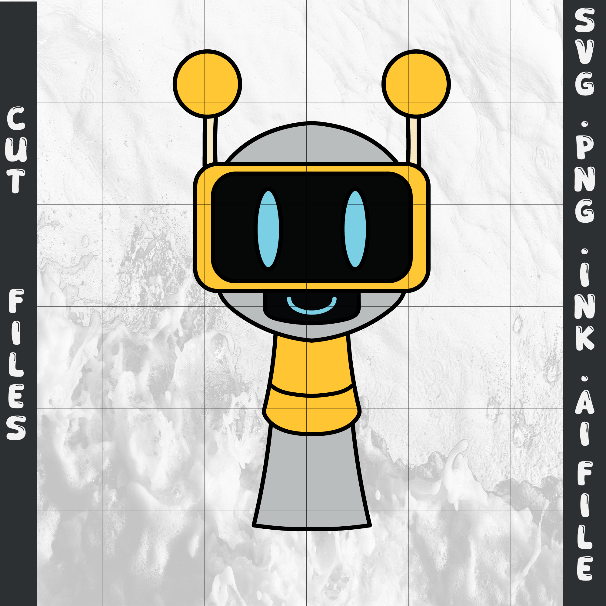 Sprunki Increedibox Fun Bot SVG, PNG, Ink ,Coloring pages Pr | Inspire ...