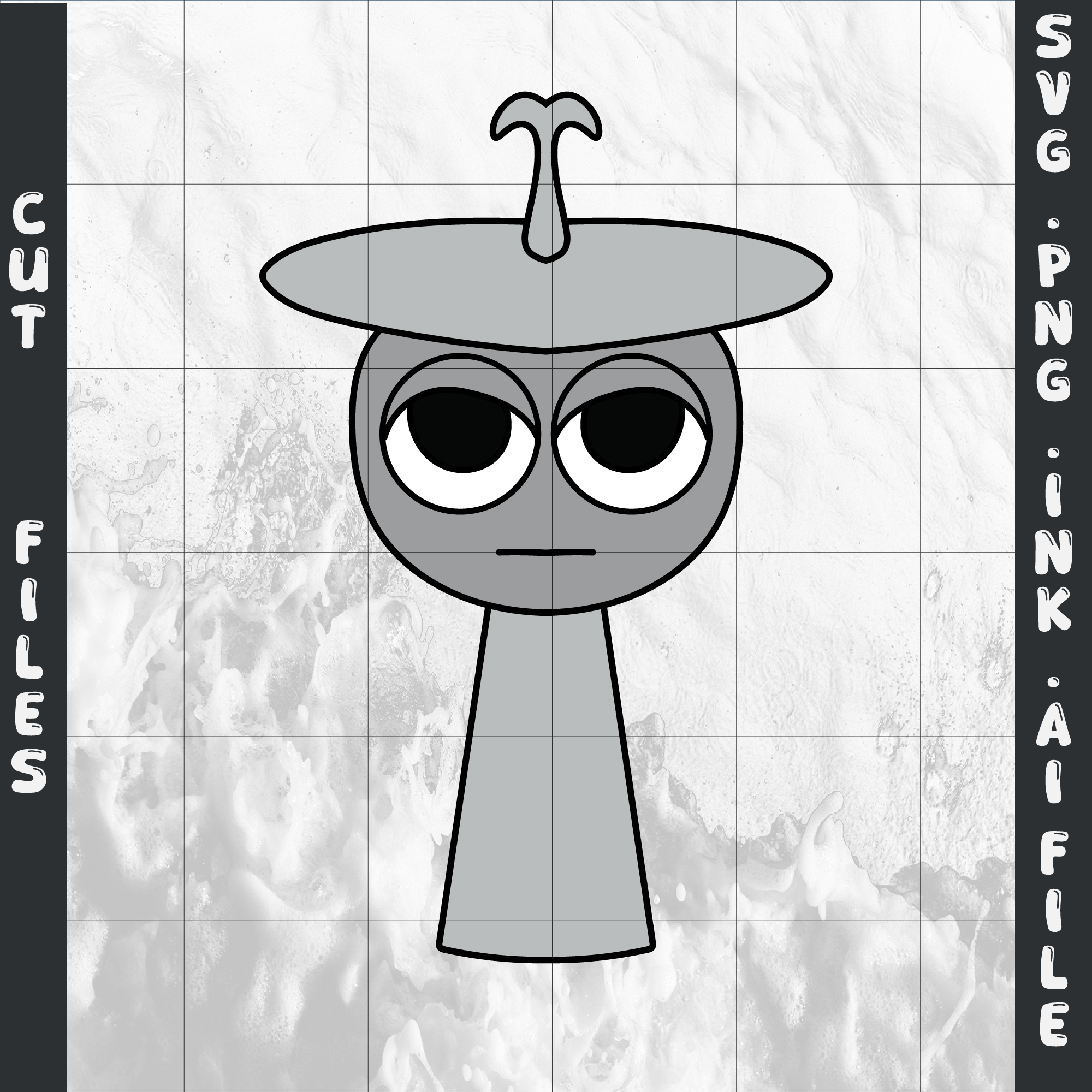 Sprunki Increedibox Silver Clukr SVG, PNG, Ink ,Silver Clukr | Inspire ...