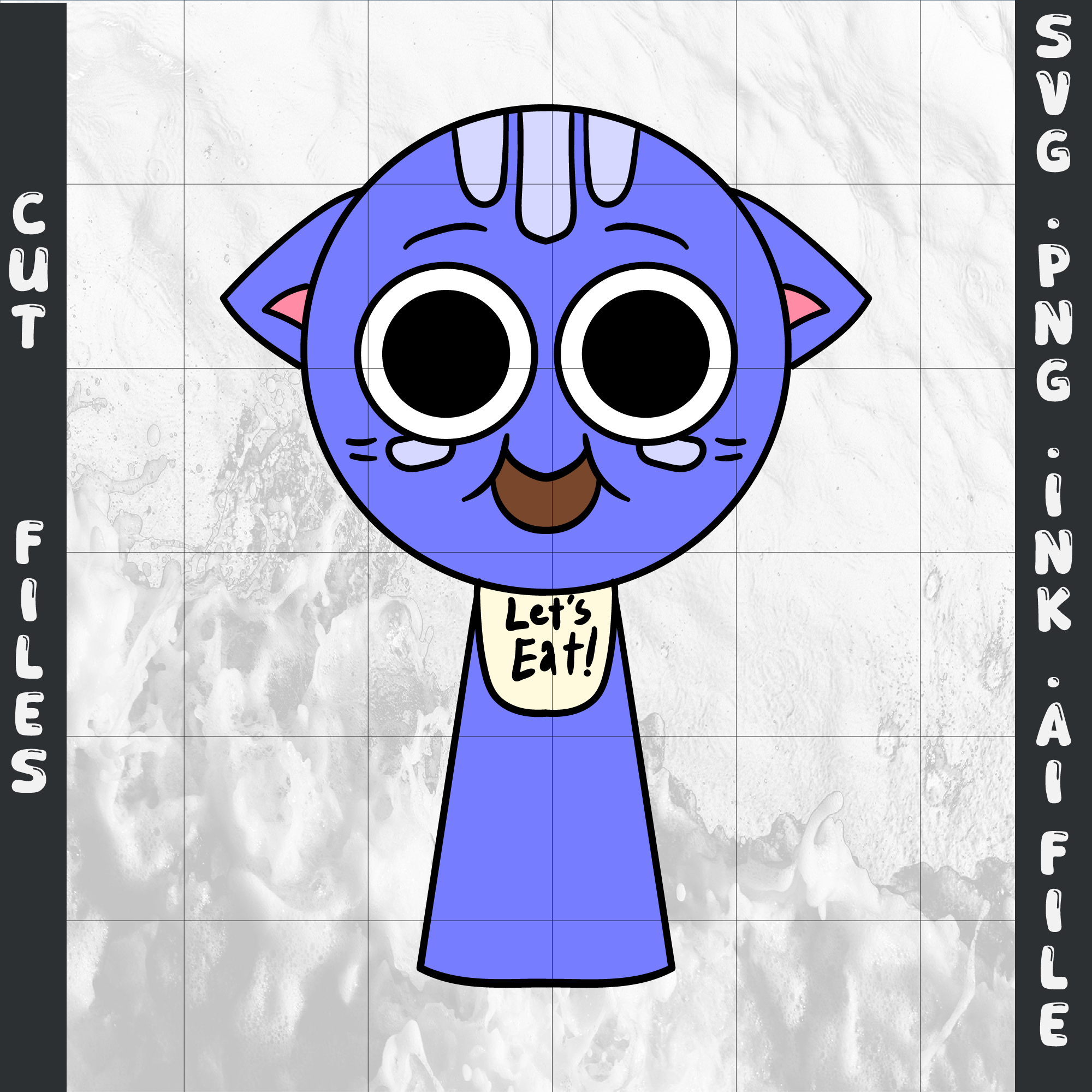 Editable Sprunki SVG,Png Sprunki Chewy,Incredibox Coloring p | Inspire ...
