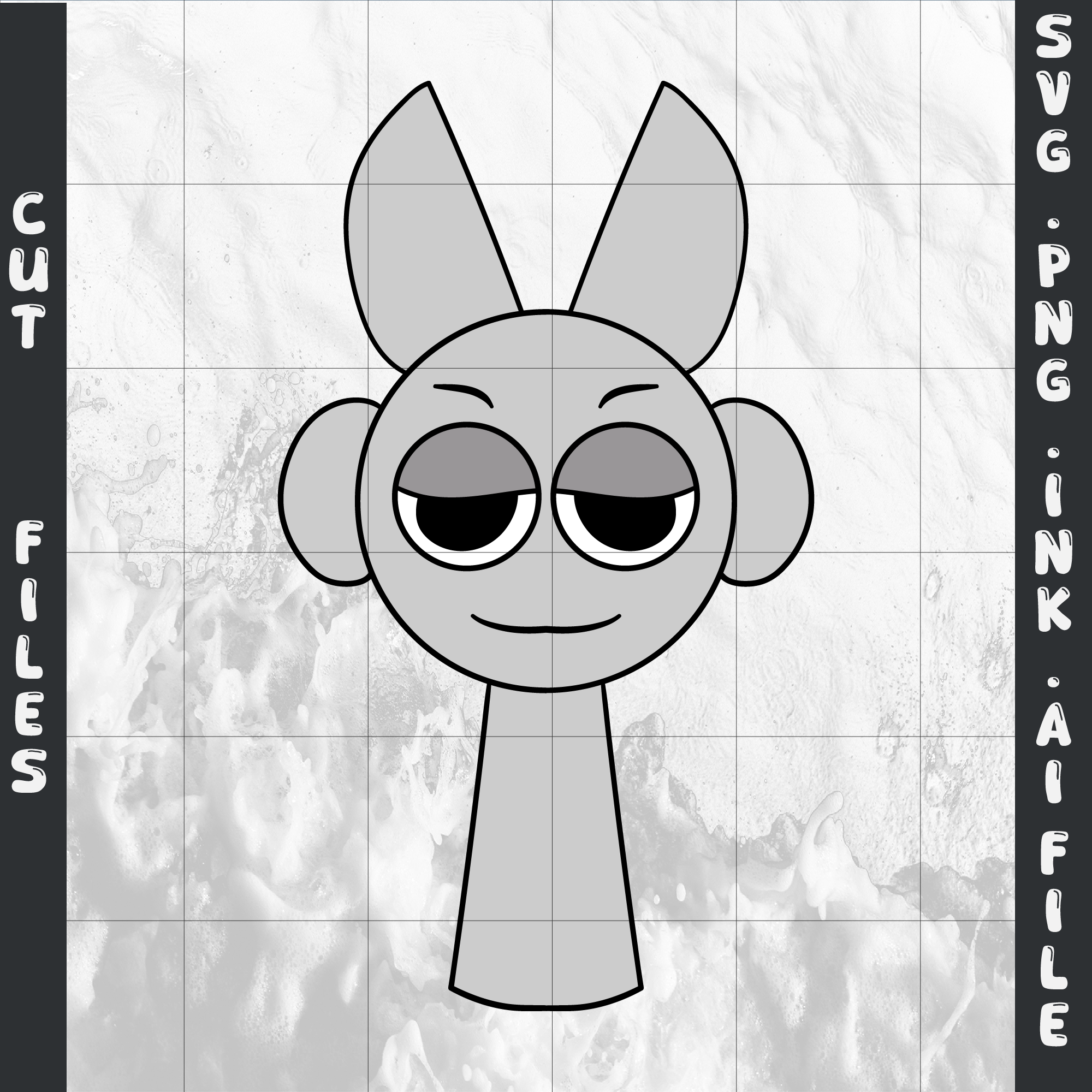 Editable Sprunki SVG,Png Sprunki Cutter,Incredibox Coloring | Inspire ...