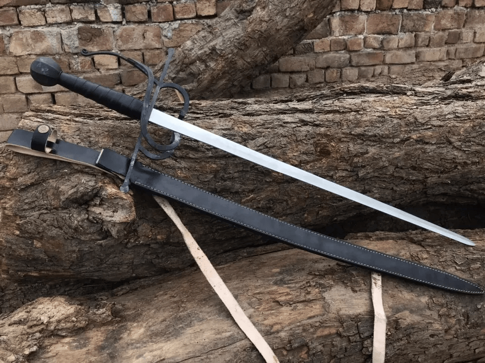 Custom Handmade Carbon Steel Medieval Standard Rapier Sword | Inspire ...