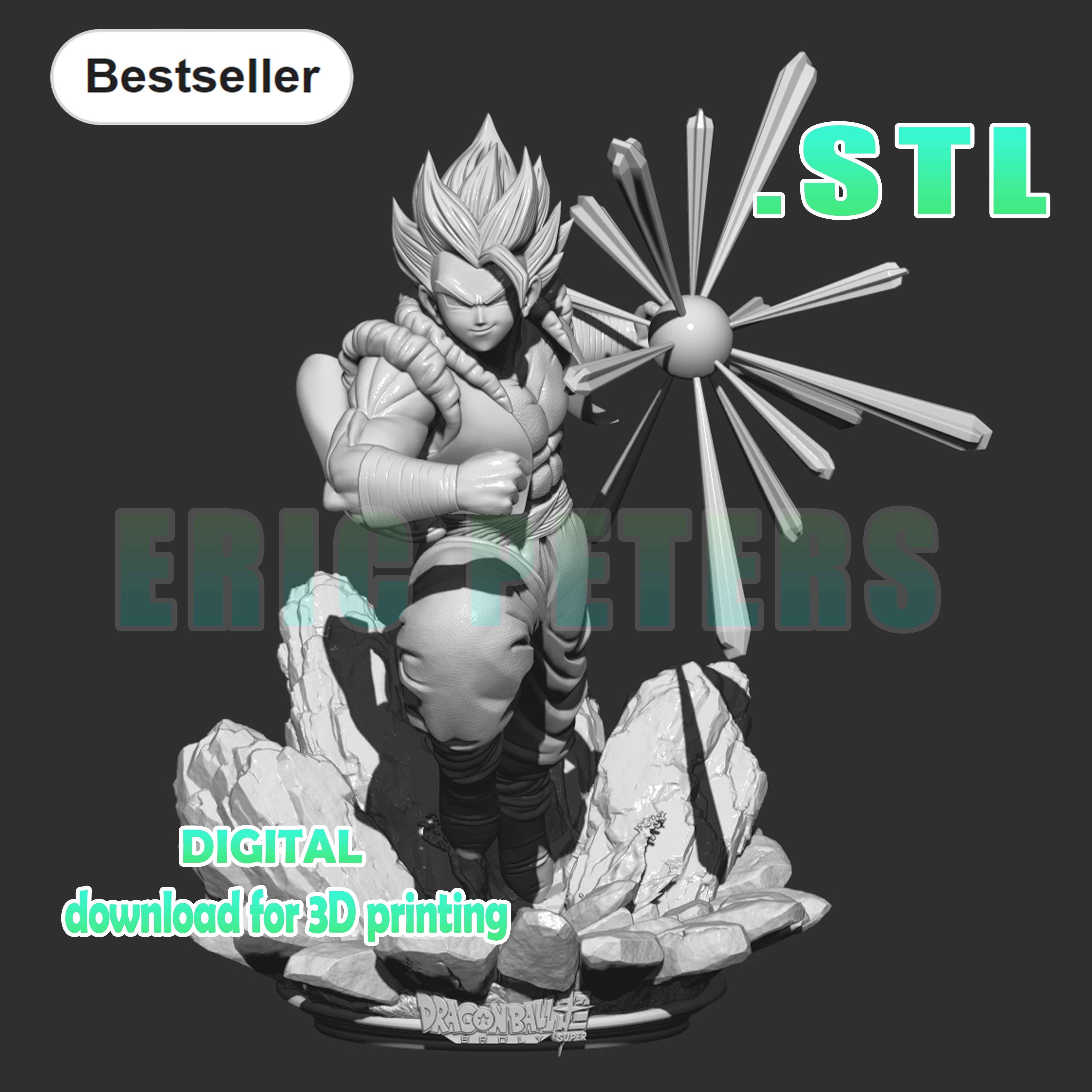 Dragonball 3D , High quality Stl printer files, Anime STL fi | Inspire ...
