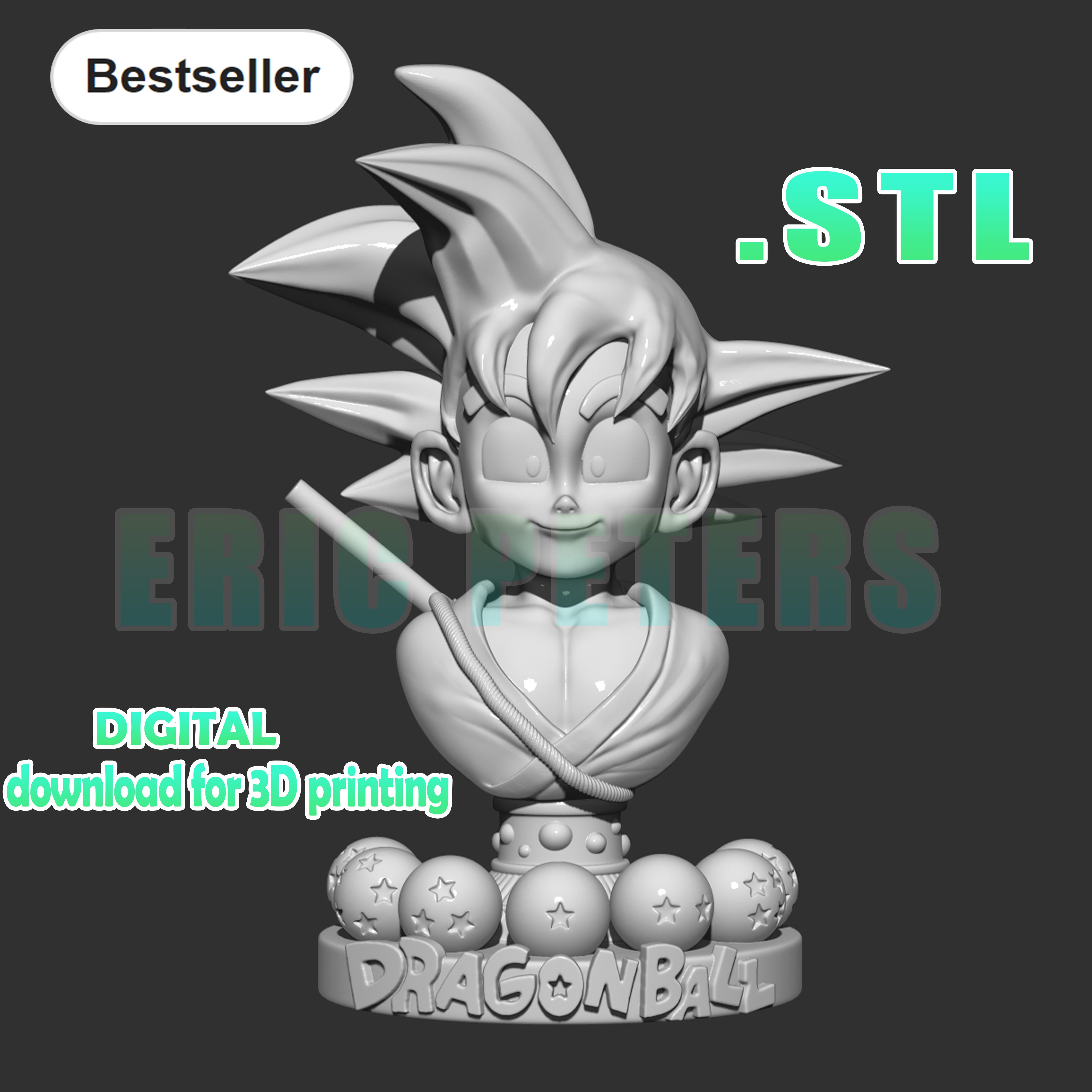 Dragonball STL, High quality Stl printer files, Anime STL fi | Inspire ...