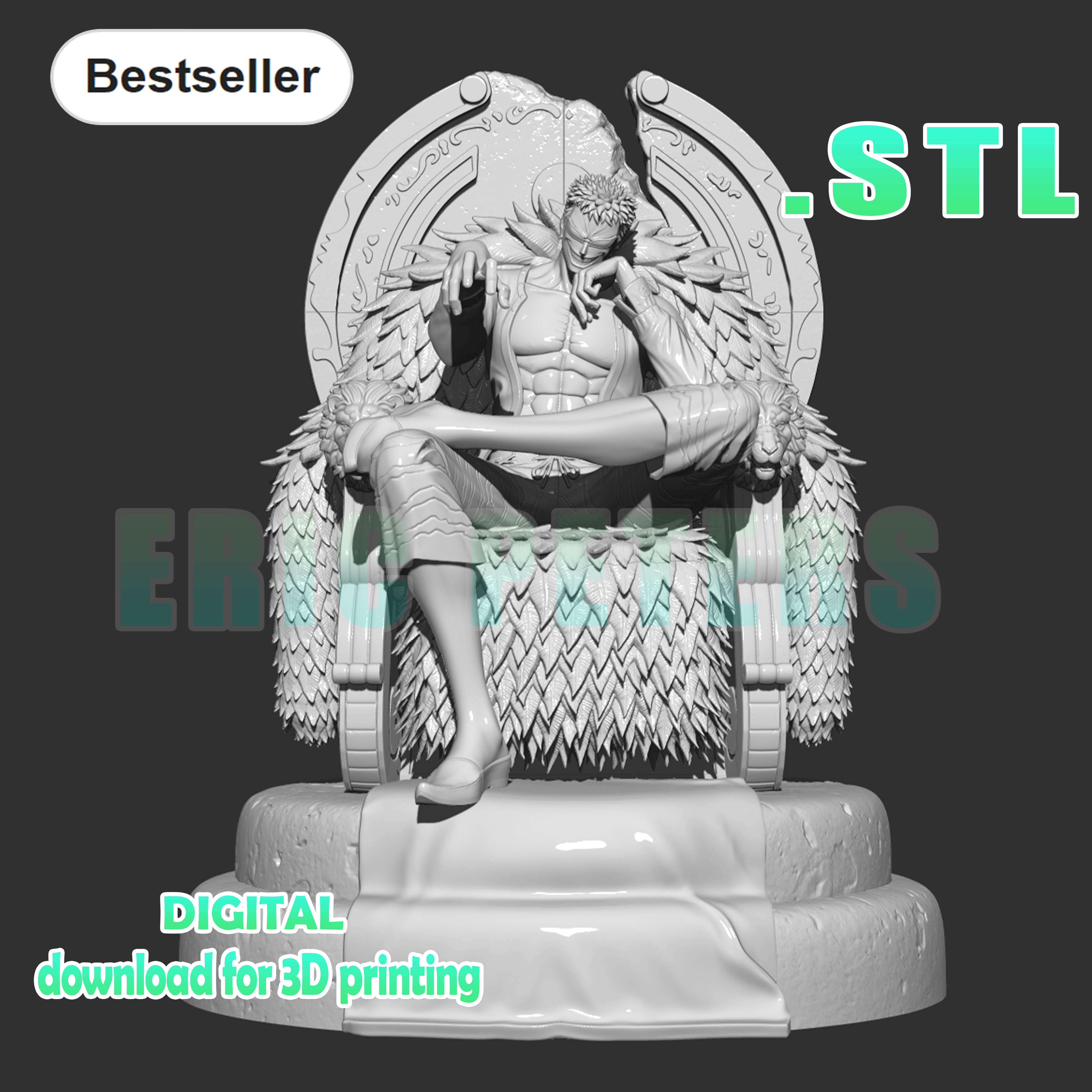 HQ Anime & Manga 3D Printer Stl Files - Fan Made Figure Stl | Inspire ...