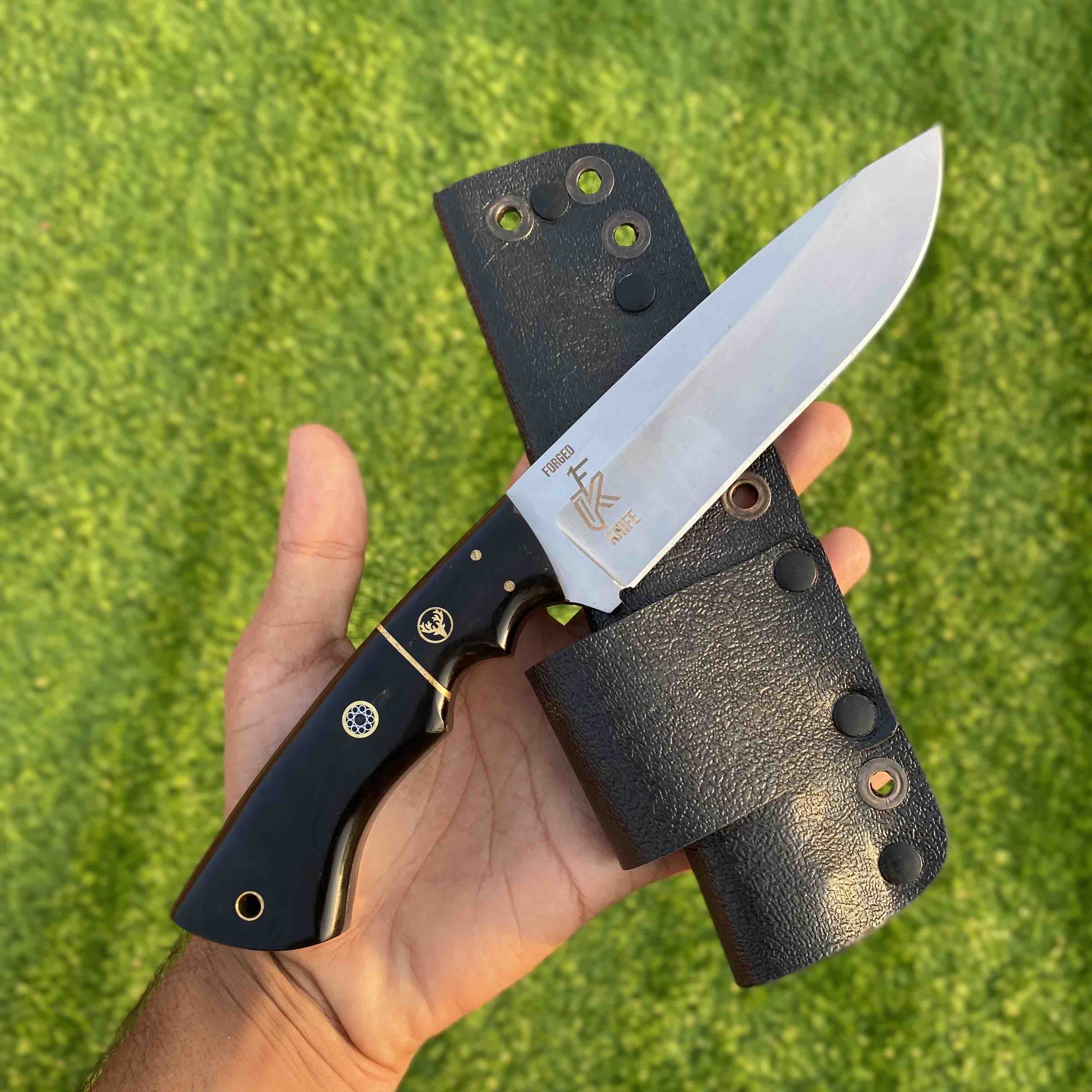 Handmade CPM3v steel fixed blade full tang hunting knife wit | Inspire ...