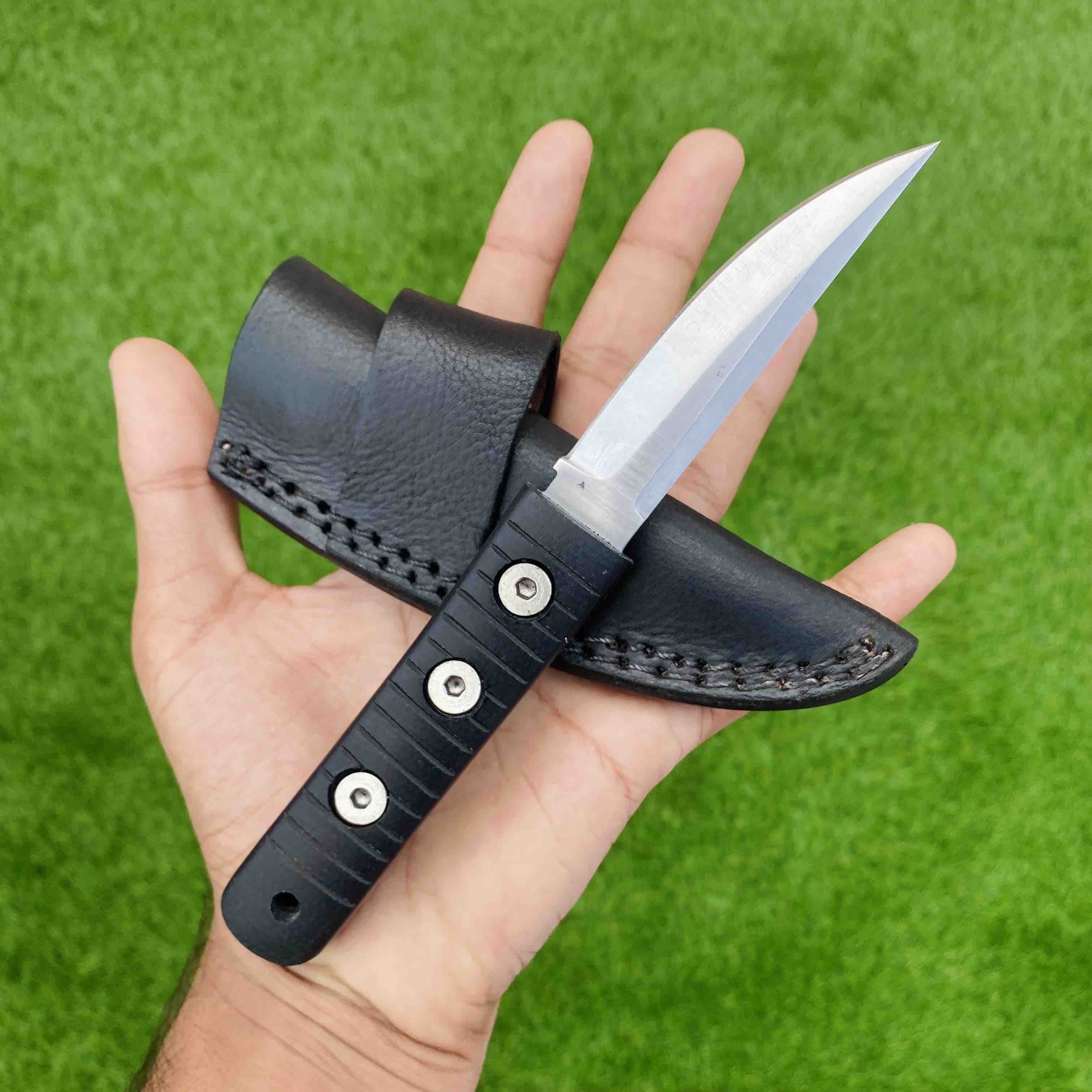 Handmade CPM3v steel fixed blade full tang hunting knife wit | Inspire ...