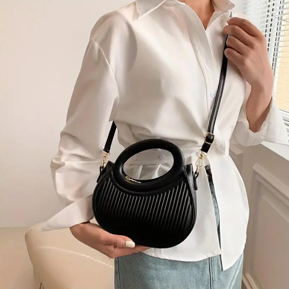 Half Moon Small Shoulder Bag | Chic & Versatile Crossbody Ba | Inspire ...