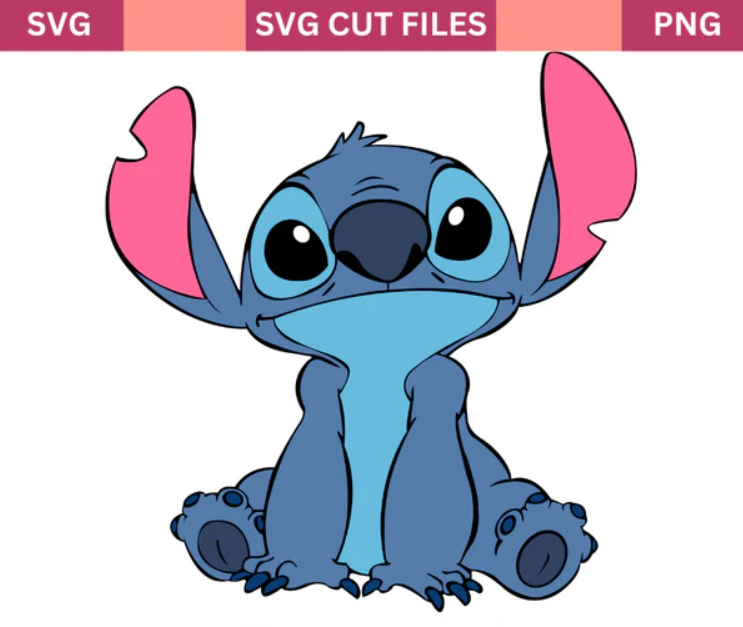 Stitch SVG Cut File for Cricut | Inspire Uplift