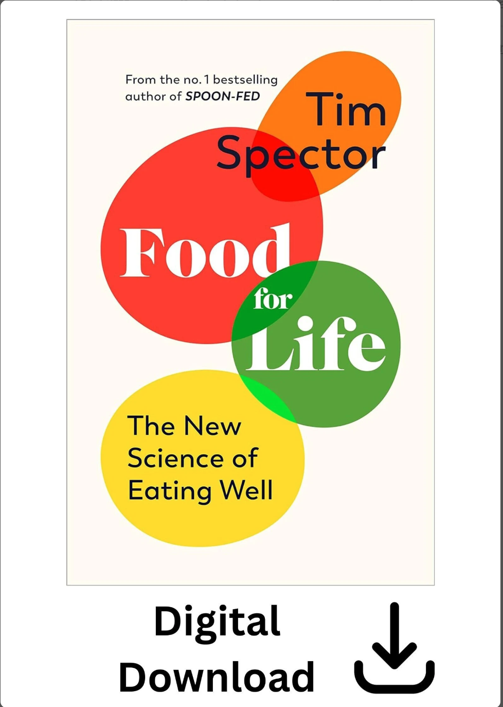 Food for Life, Tim Spector, Science of Eating Well, Dr Tim S | Inspire ...