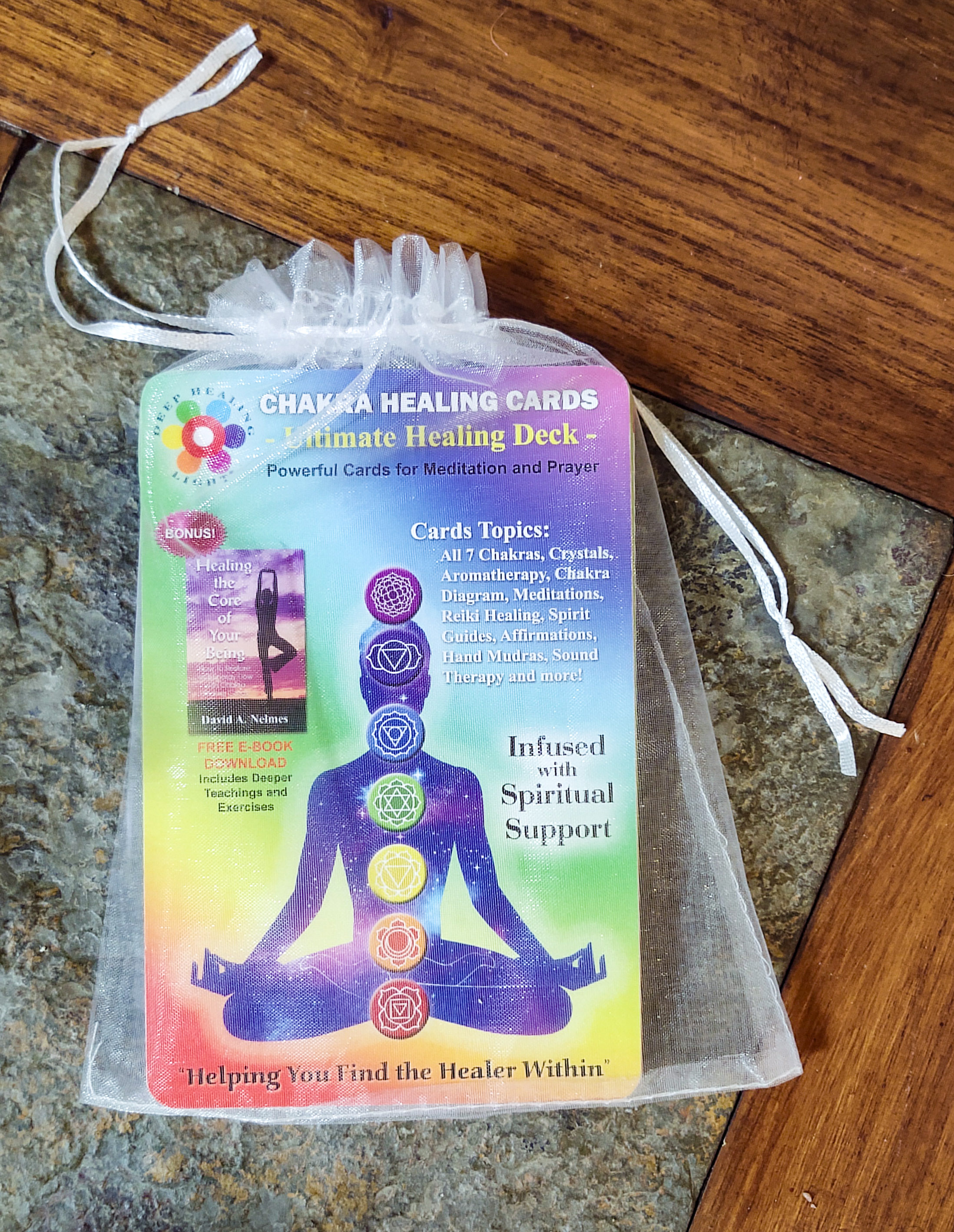 Deck of Chakra Healing Cards - Restore and Balance Energy | Inspire Uplift
