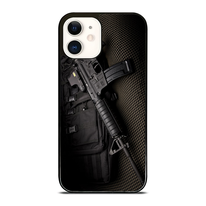 Black Riffle Guns M16 iPhone Case | Inspire Uplift