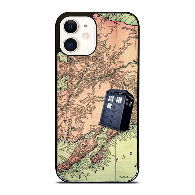 Tardis Map Doctor Who Custom iPhone Case – Personalize Your | Inspire ...