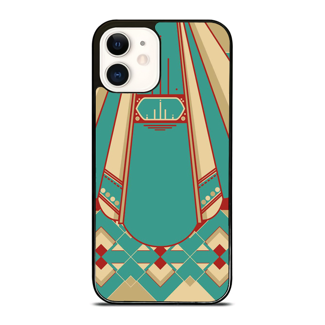 Art Deco Red Blue Custom iPhone Case – Personalize Your Styl | Inspire ...