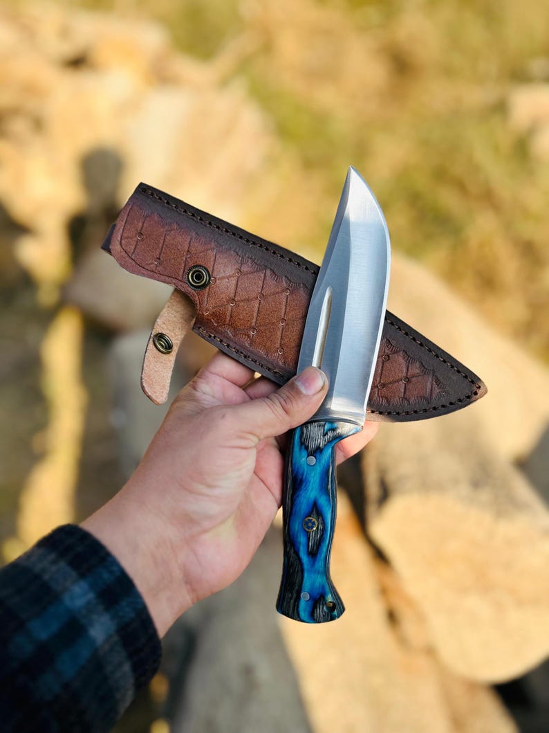 Handmade viking skinner knife with sheath for camping and ou | Inspire ...