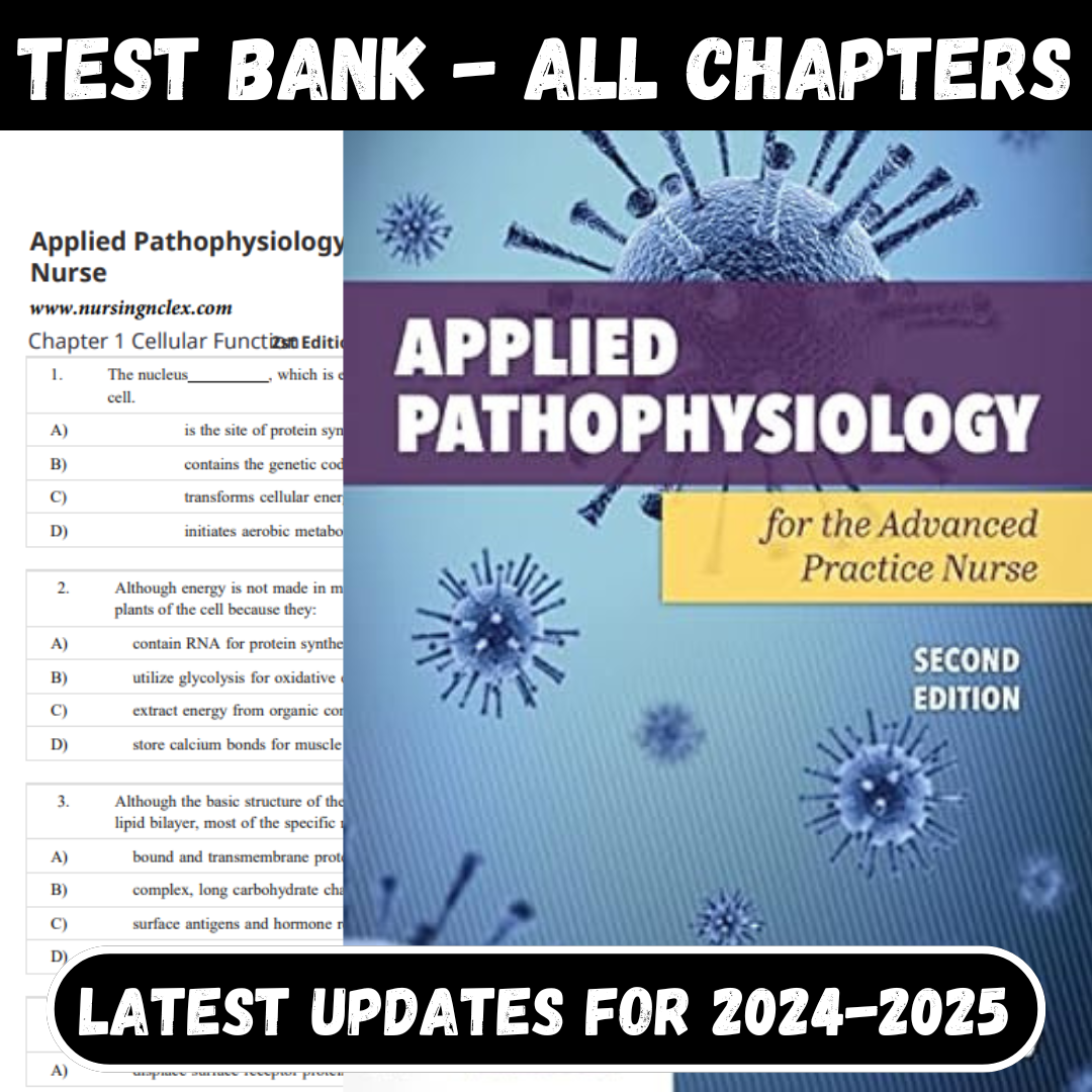 Applied Pathophysiology for the Advanced Practice Nurse 2nd | Inspire ...