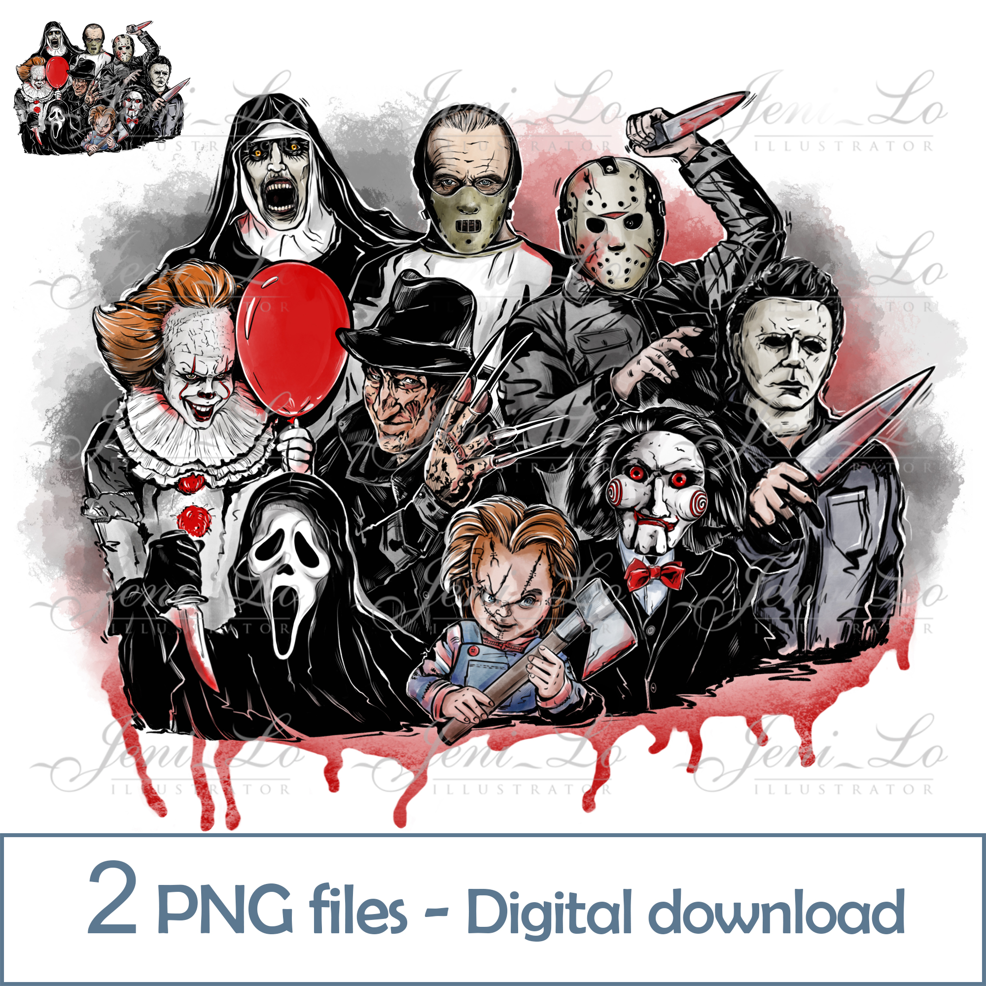Friends Horror 2 PNG files Fan Art Horror Movie clipart Hall | Inspire ...
