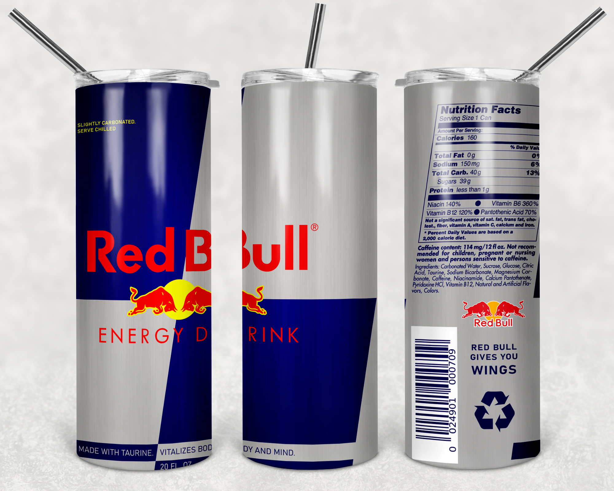 Red Bull Tumbler Wrap | Inspire Uplift