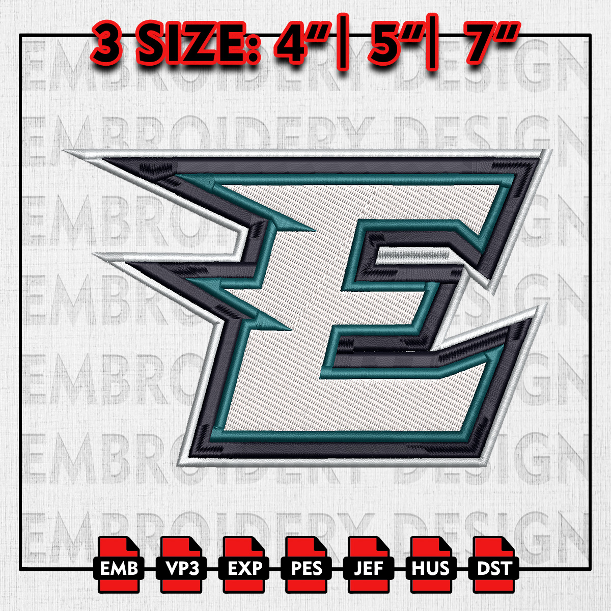 Philadelphia Eagles Embroidery Design, NFL Team, NFL Eagles | Inspire ...