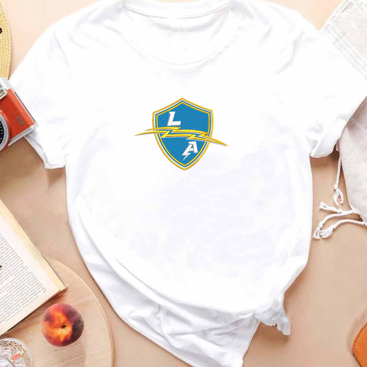 NFL LA Chargers Logo Embroidery Designs, Los Angeles Charger | Inspire ...