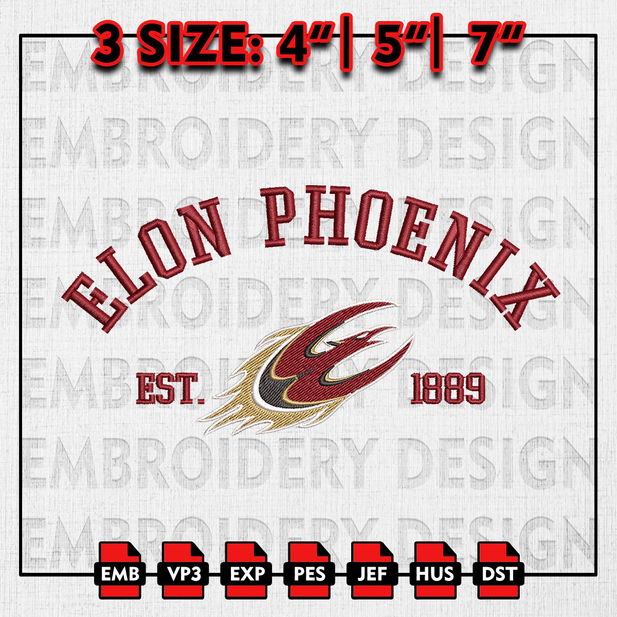 Phoenix Embroidery | Inspire Uplift