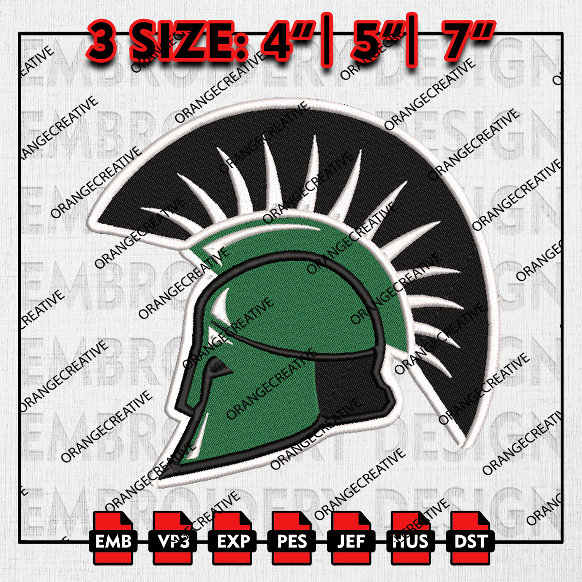 South Carolina Upstate Spartans Logo Embroidery file, NCAA E | Inspire ...