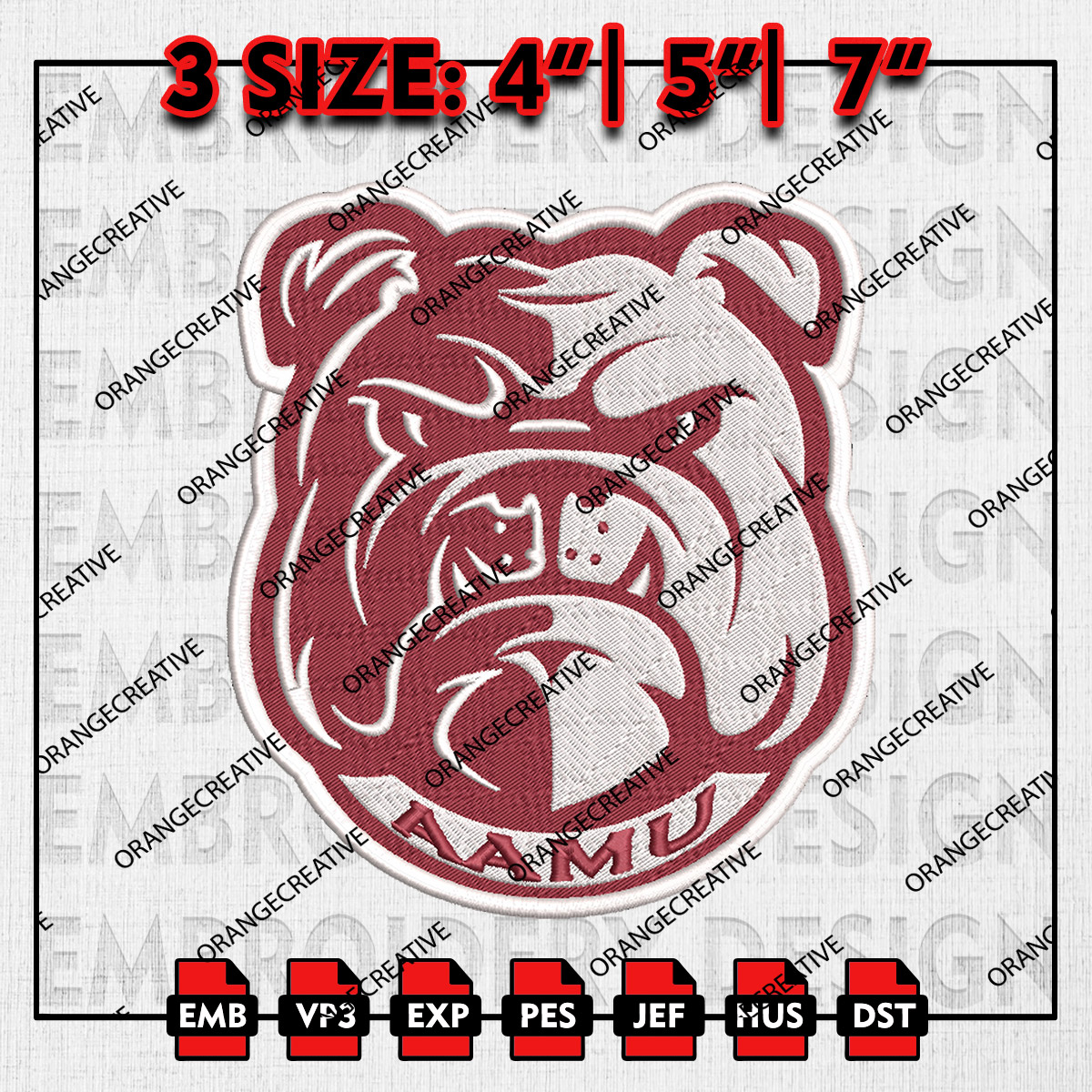 Texas AM Commerce Lions Logo Embroidery file, NCAA Embroider | Inspire ...