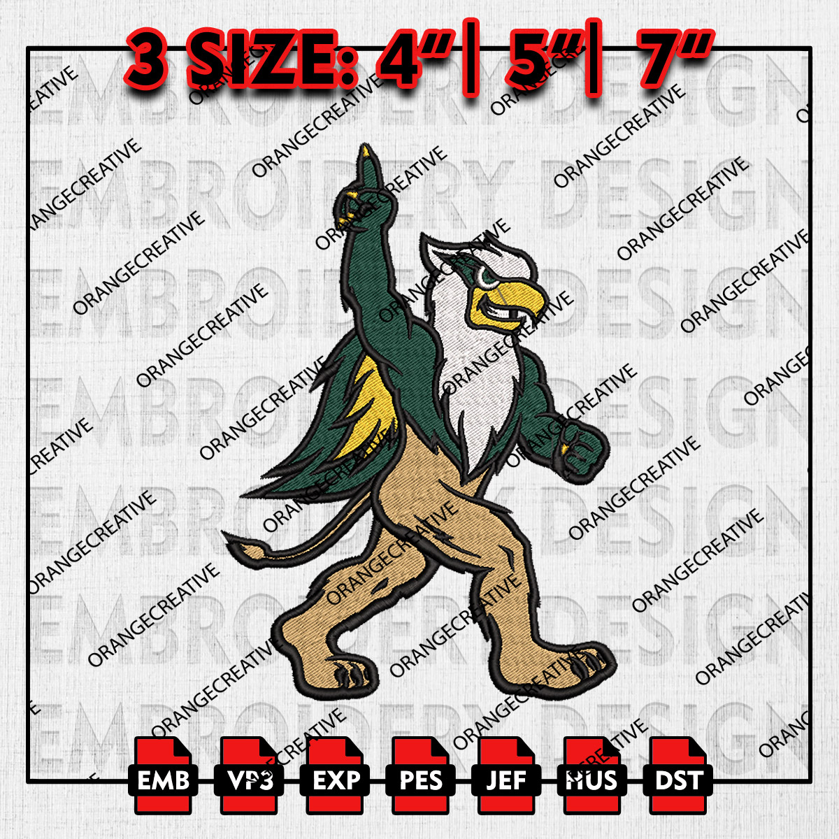 William Mary Logo Embroidery file, NCAA Embroidery Design, W | Inspire ...