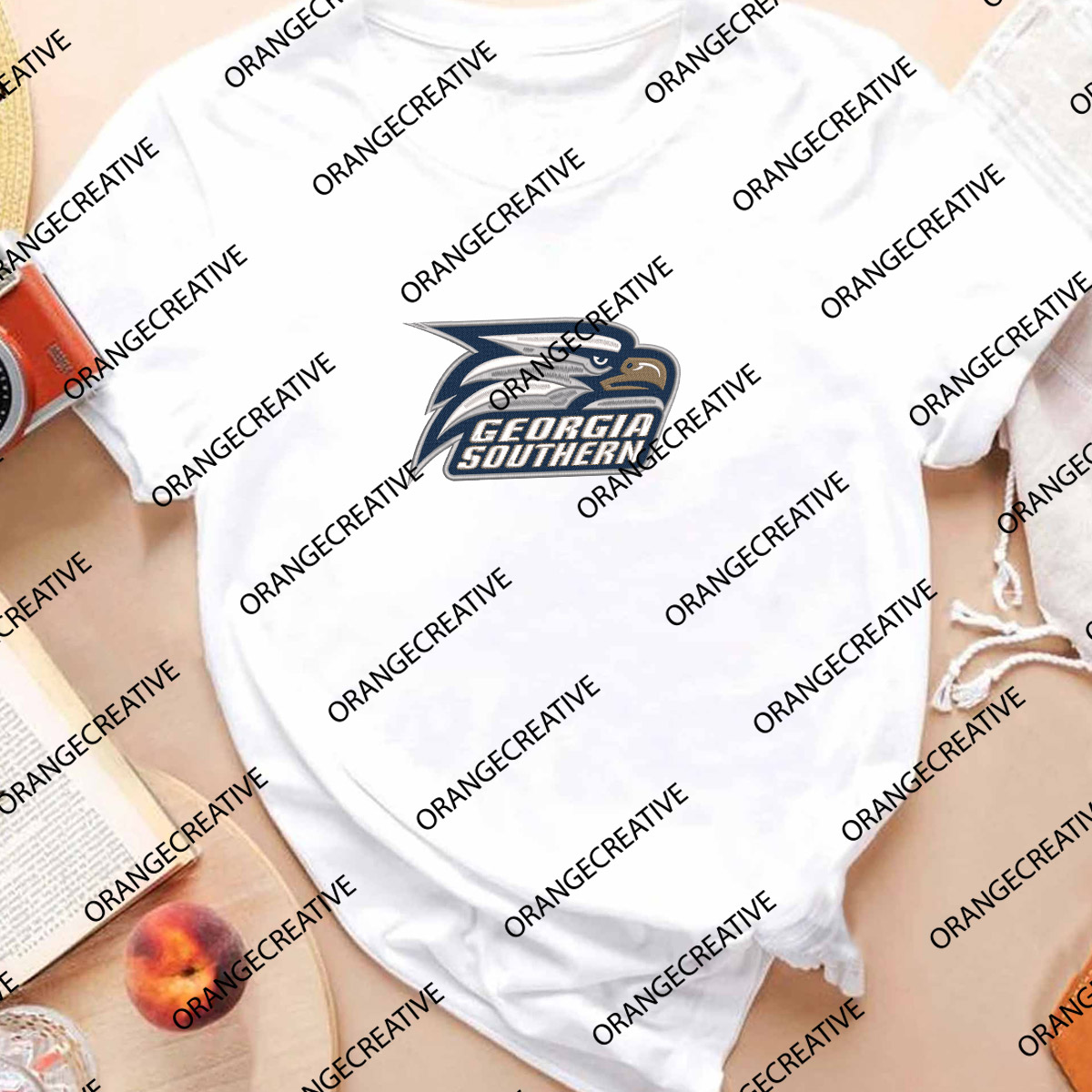 Georgia Southern Eagles Logo Emb files, NCAA Embroidery Desi | Inspire ...