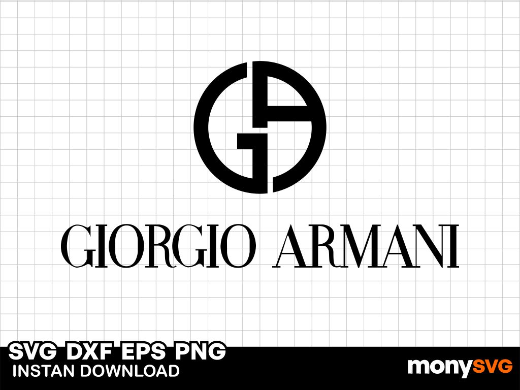 Giorgio Armani logo SVG | Inspire Uplift