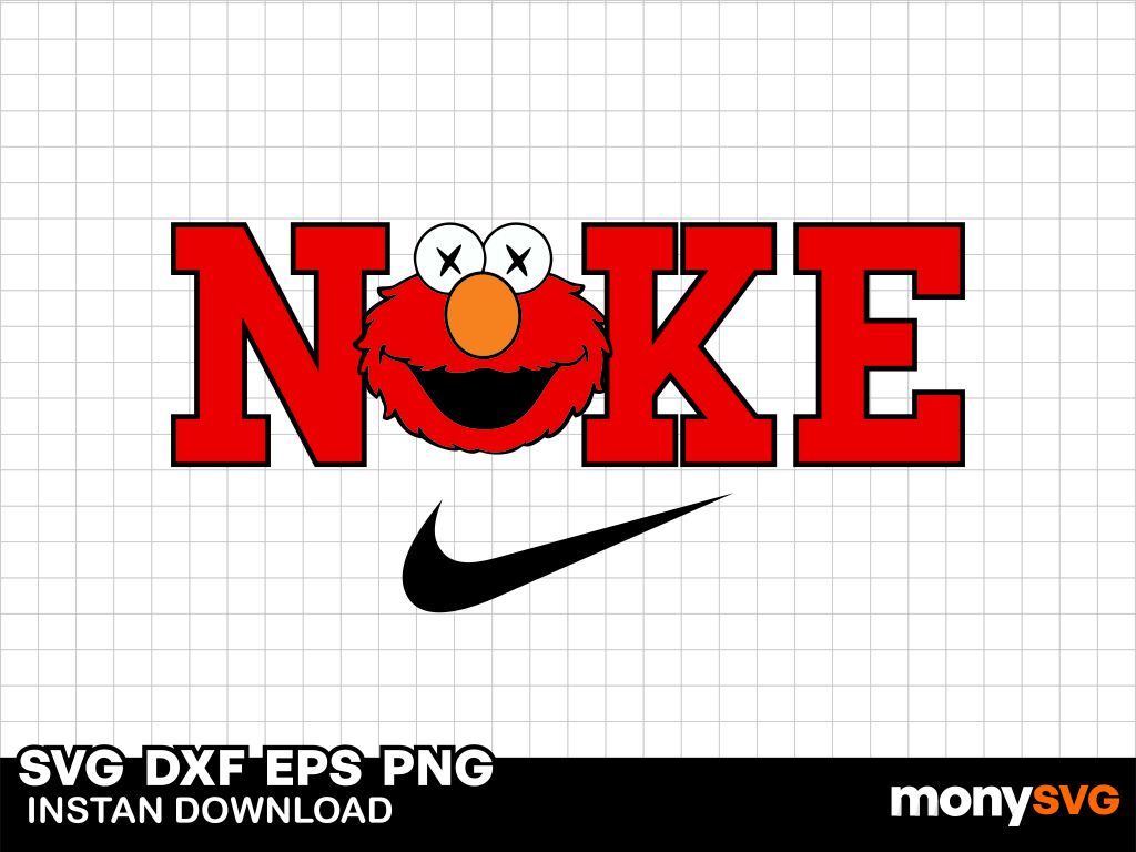 Nike Elmo SVG | Inspire Uplift