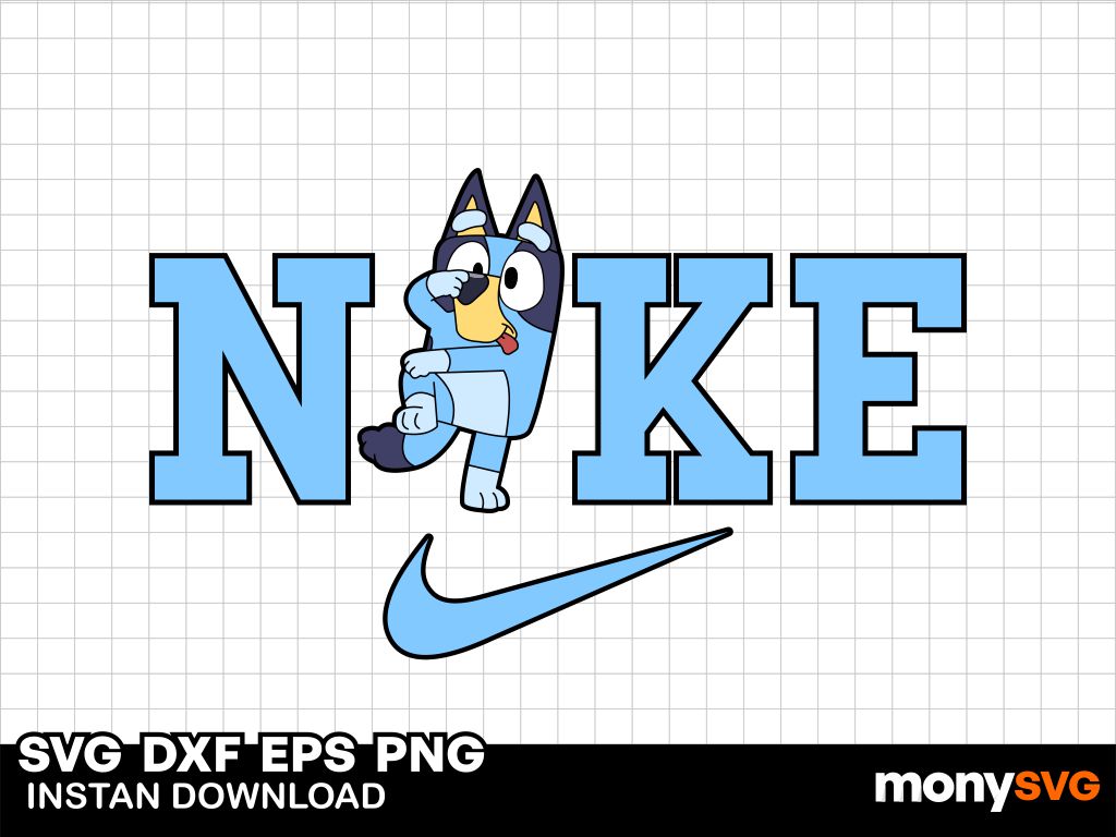 Nike Bluey SVG | Inspire Uplift