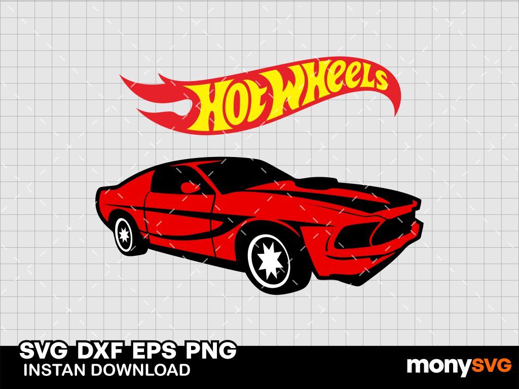 Hot Wheels Car SVG | Inspire Uplift