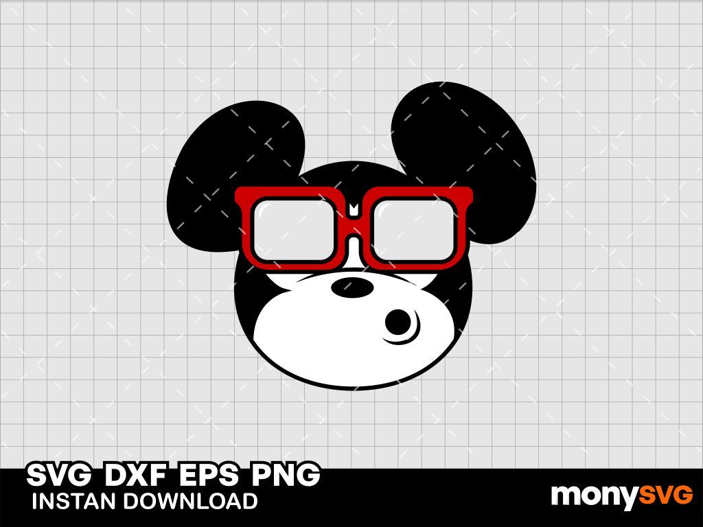 Mickey Mouse Head Silhouette Wallpaper